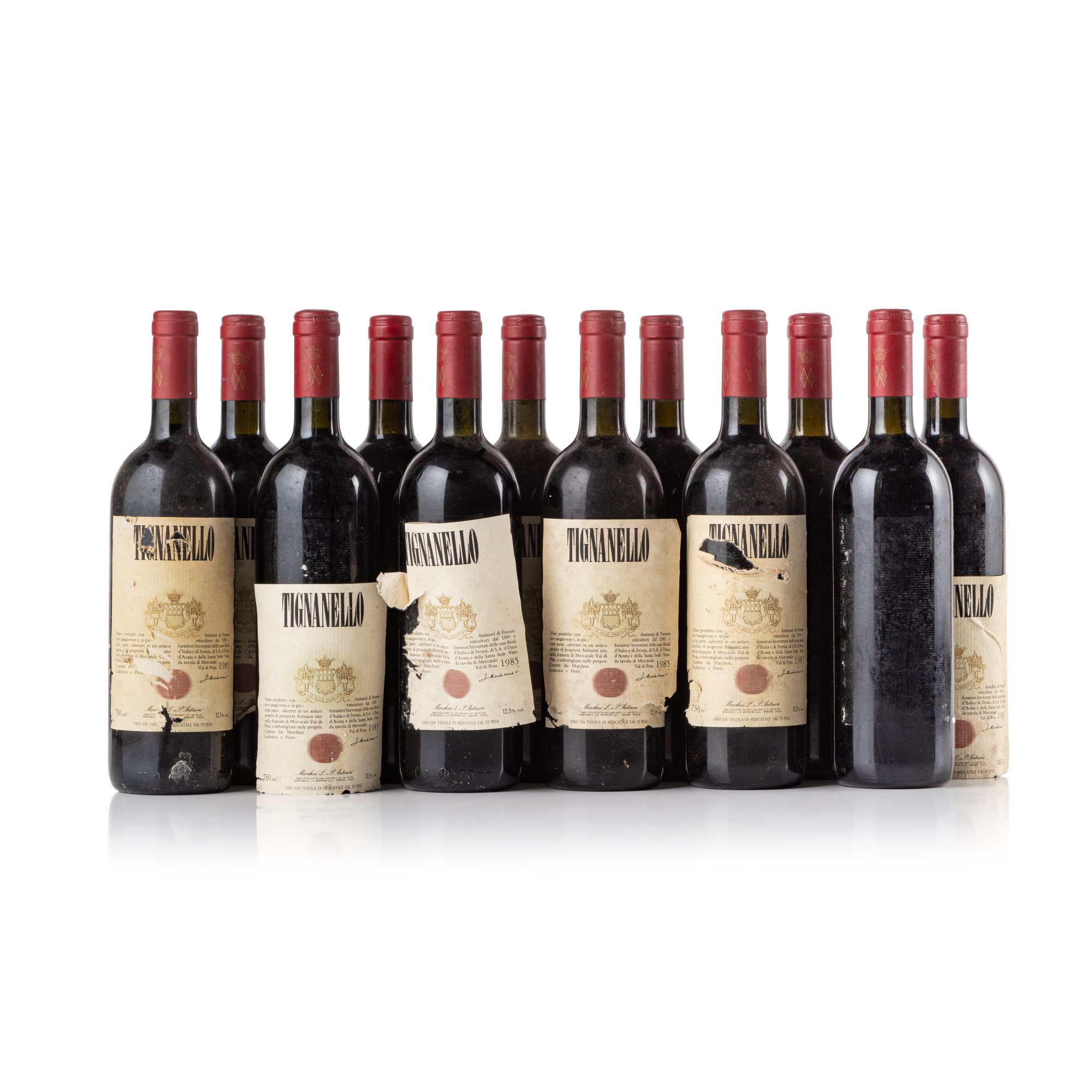 Tignanello 1985 Antinori (12 BT) | Titans of Bordeaux | Odyssey in ...