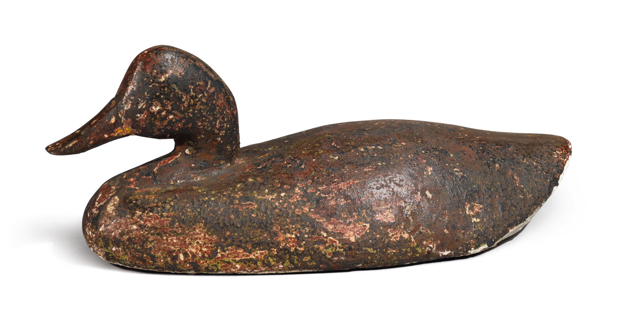American Cast Iron Canvasback Duck Sink Weight, late 19th Century ...