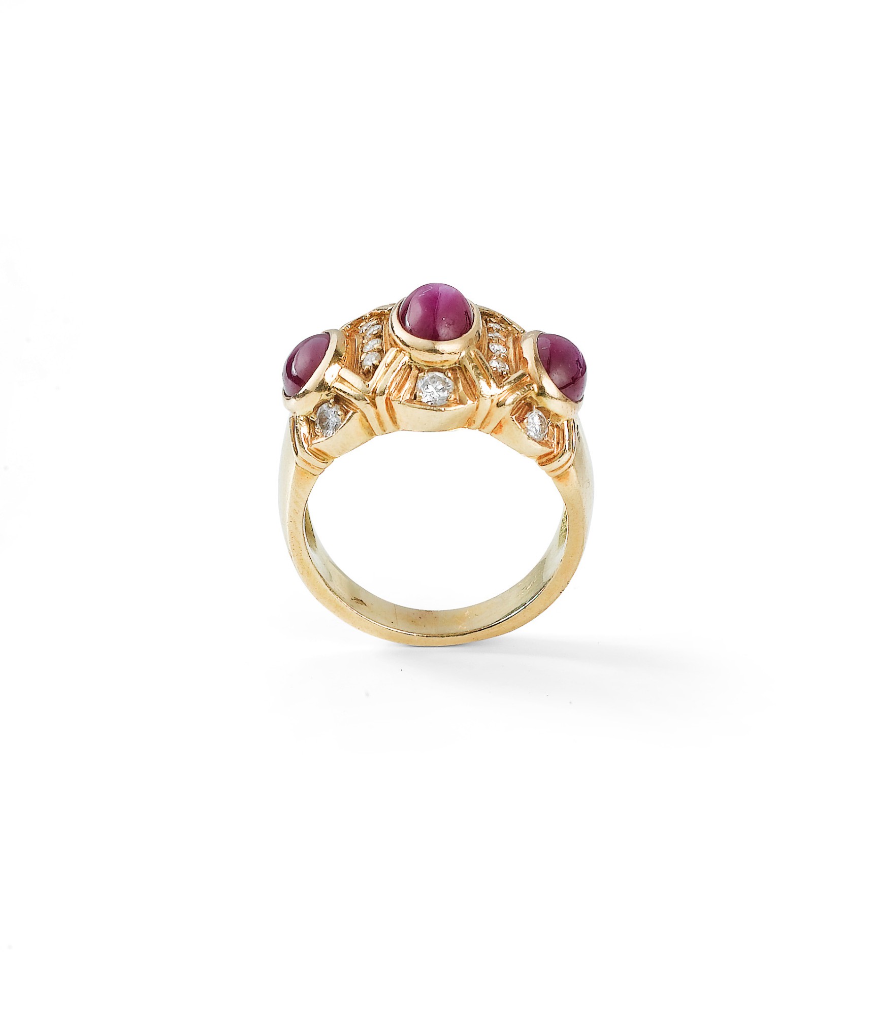 BAGUE RUBIS ÉTOILÉS ET DIAMANTS | STAR RUBY AND DIAMOND RING | Fine ...