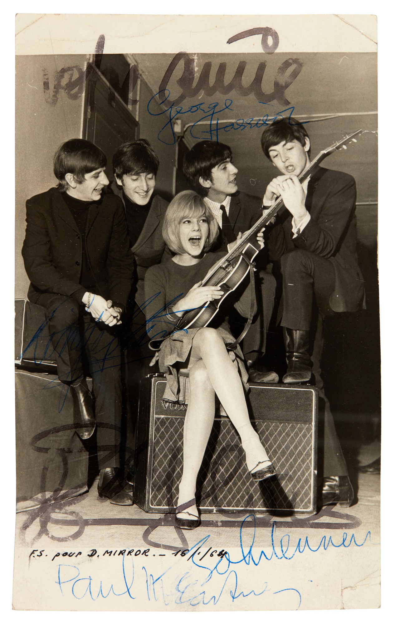 THE BEATLES | Signed photograph, 1964 | The Beatles | 2020 | Sotheby's