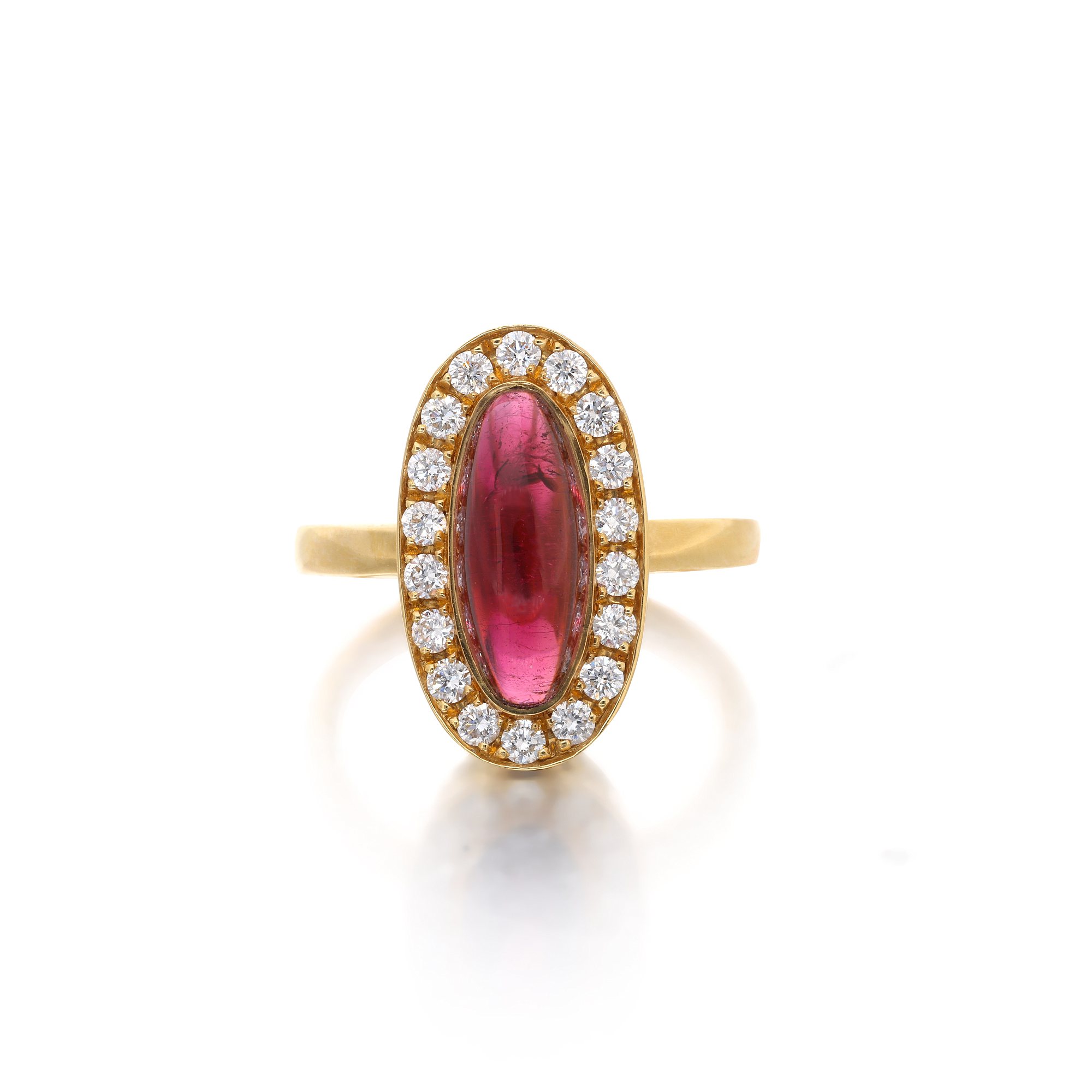 Ray Griffiths Gold, Tourmaline And Diamond Ring Available For Immediate ...