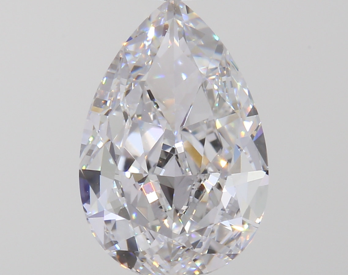 A 1.01 Carat Pear-Shaped Diamond, D Color, Interally Flawless ...