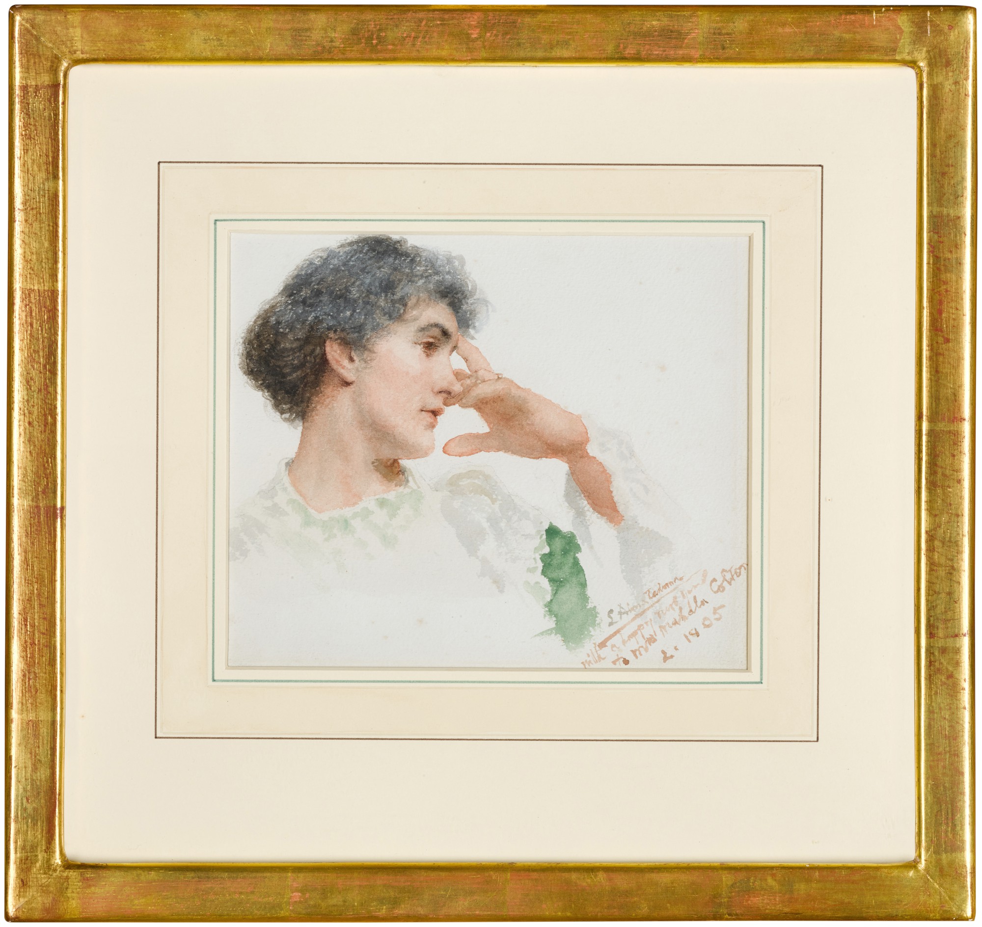 Portrait study of Mrs Mahala Colton | European & British Art | 2021 ...