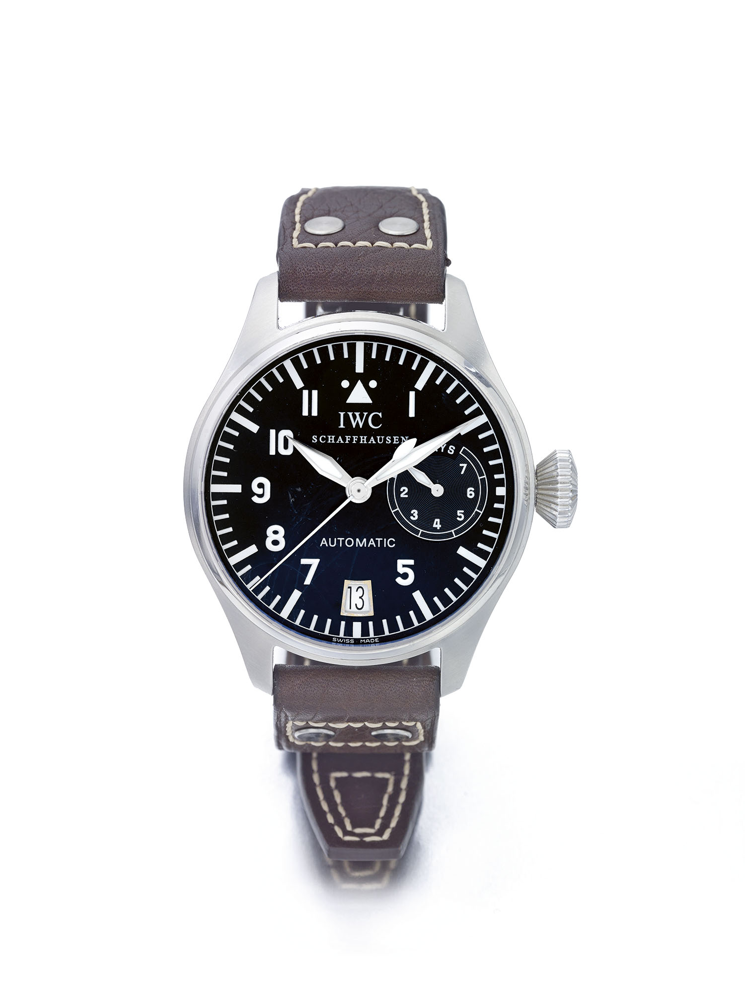 IWC | BIG PILOT REF 5002, A STAINLESS STEEL AUTOMATIC WRISTWATCH WITH ...