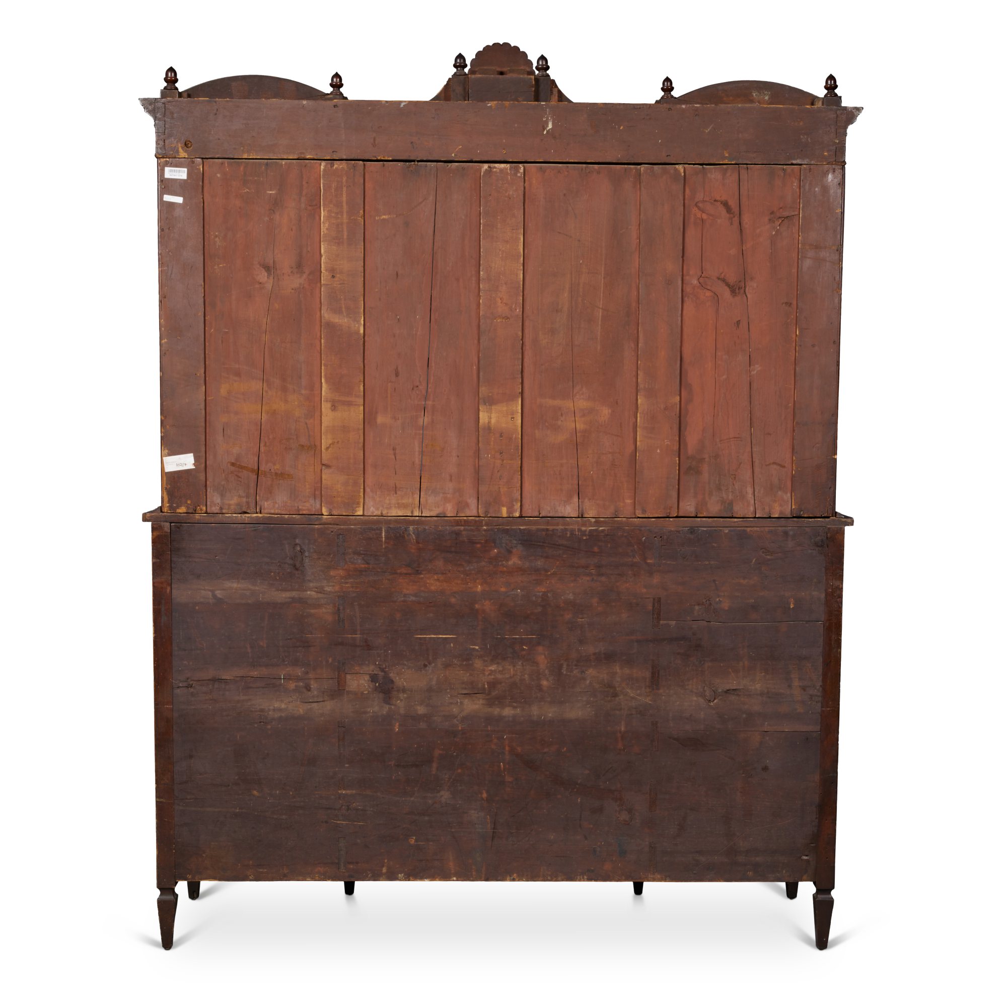 The Governor William Paca Fine Federal Inlaid and Figured Mahogany Break Front, Salem ...