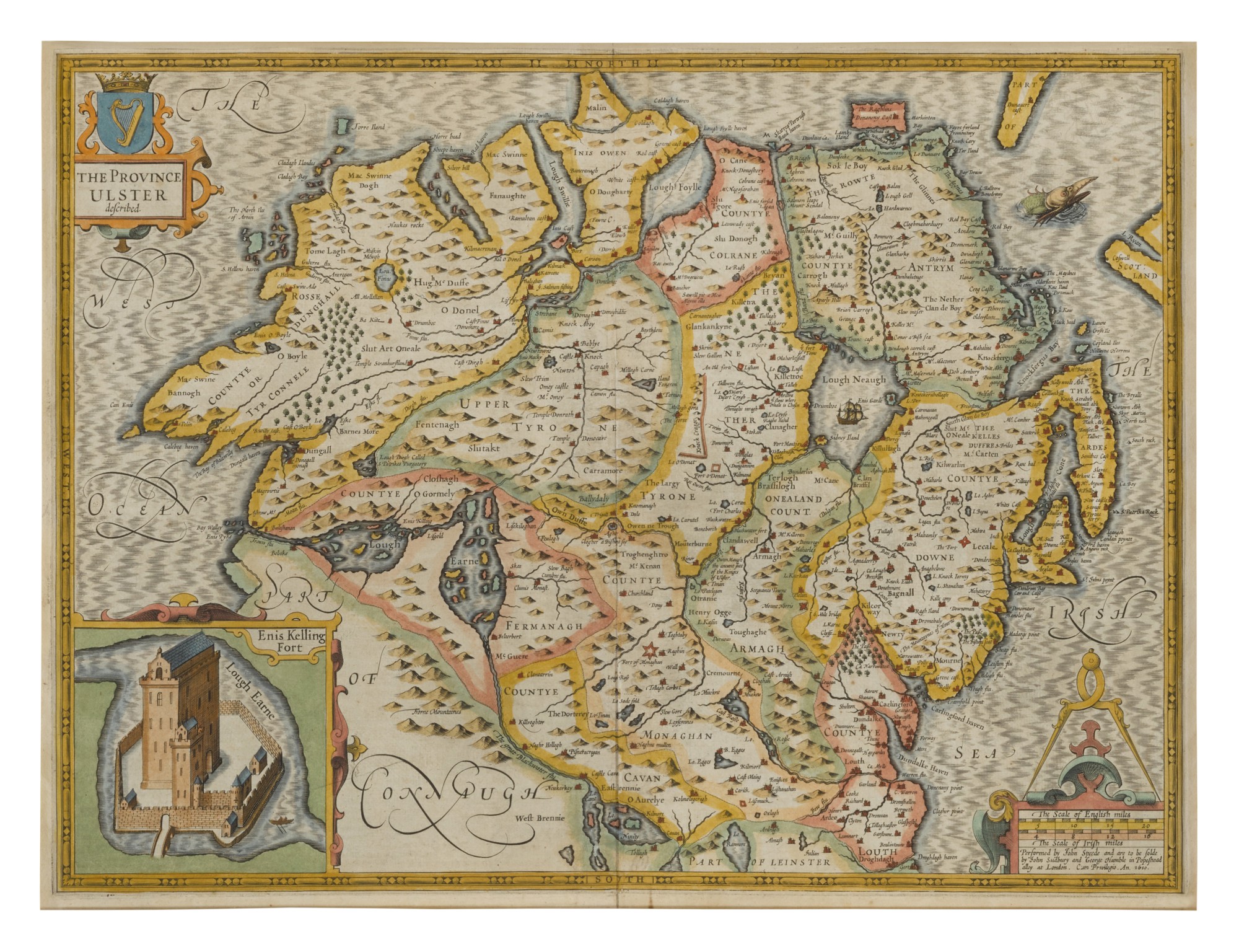 Speed, John | From the first atlas of the British Isles | Fine Books ...
