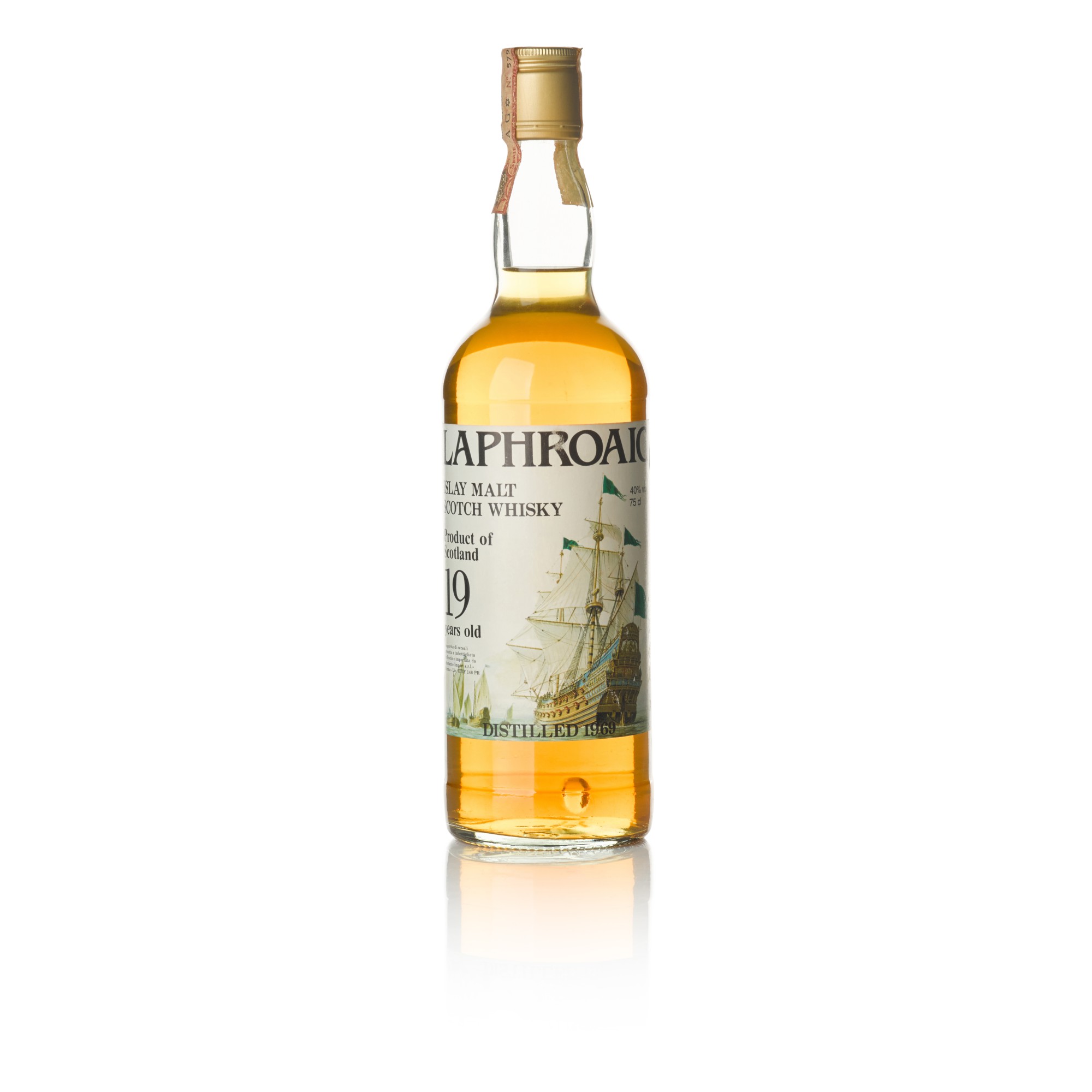 Laphroaig Sestante 19 Year Old (Ship Label) 40 abv 1969 | The Ultimate ...