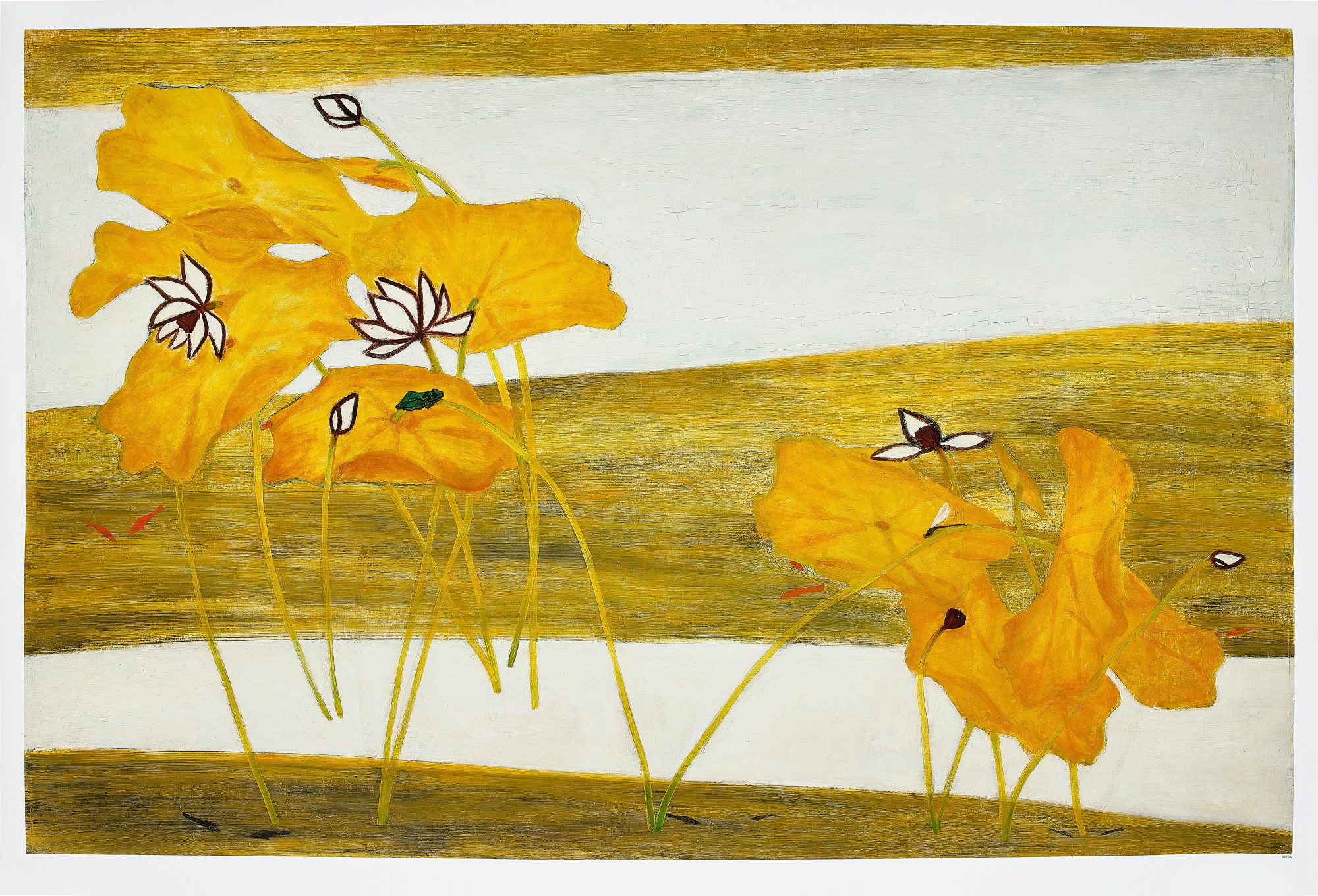 Sanyu 常玉 | a. Lotus; b. Bamboos a. 荷花；b. 竹 | Figure and Form: Modern ...