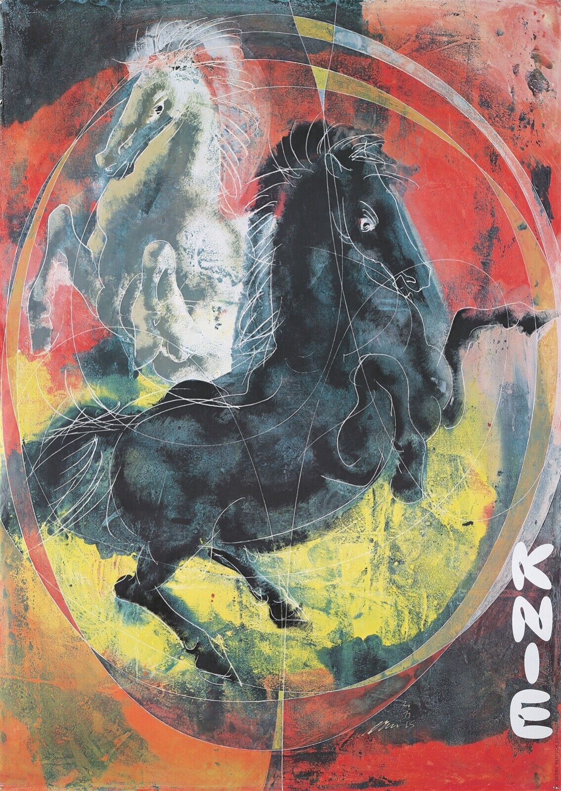 Hans Erni Vintage Knie Circus Horses Available For Immediate Sale At Sotheby’s