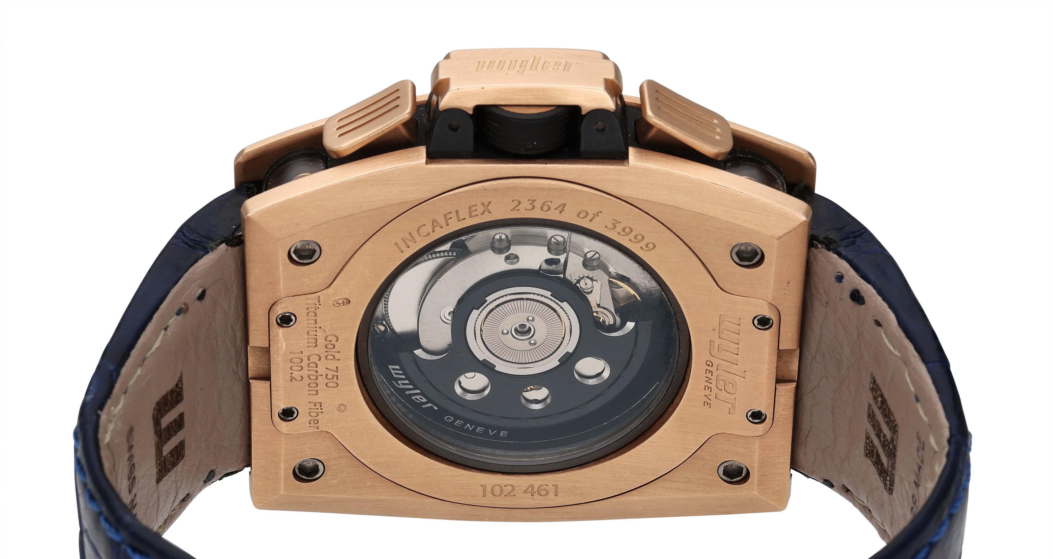 Reference 100.200 BB1 BBA Code-R Incaflex | A limited edition pink gold ...