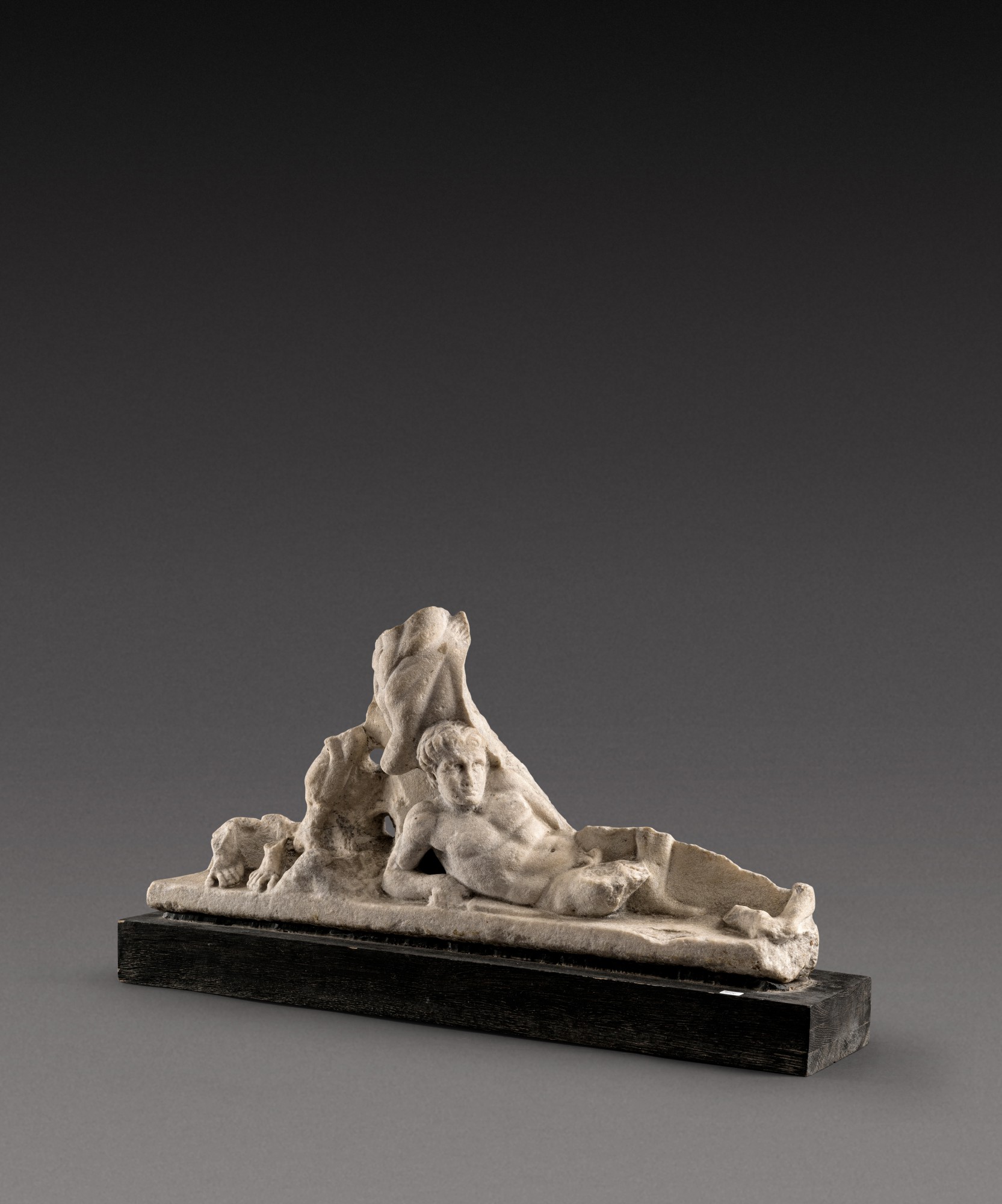 A Roman Marble Centauromachy Sarcophagus Fragment, circa mid 2nd ...