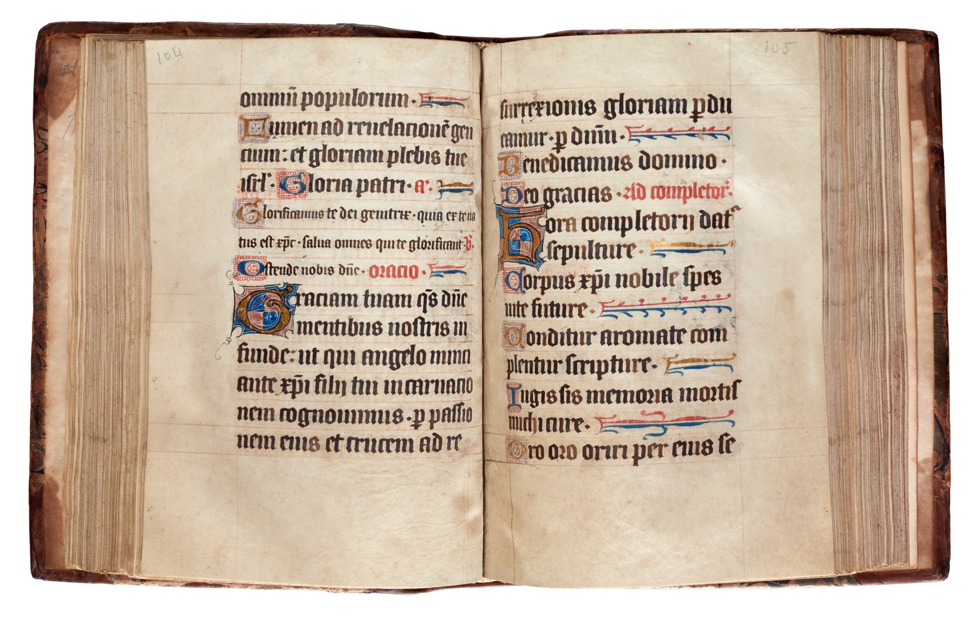 Book of Hours, use of Sarum, illuminated manuscript on vellum, [England ...