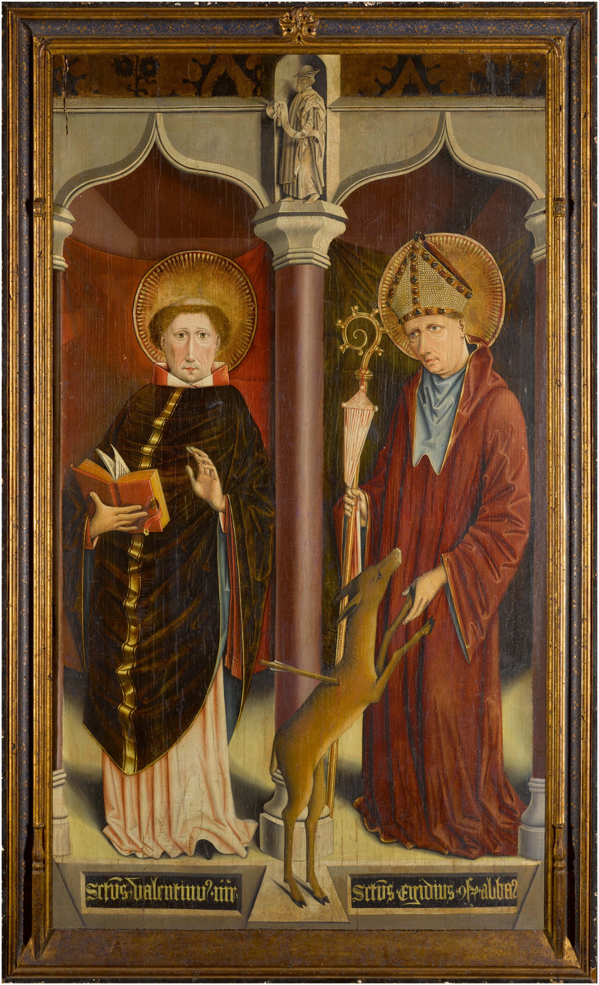 Saints Valentine and Egidius | Old Master Paintings and Portrait ...