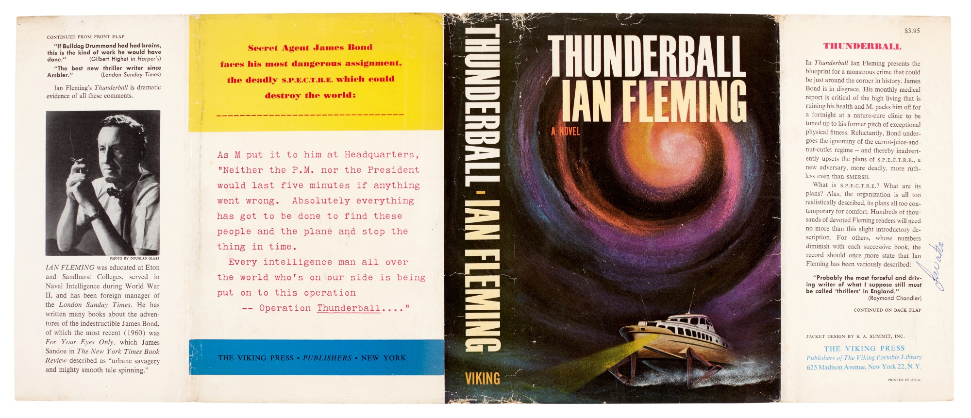 FLEMING | Thunderball, 1961, first American edition | James Bond: A ...