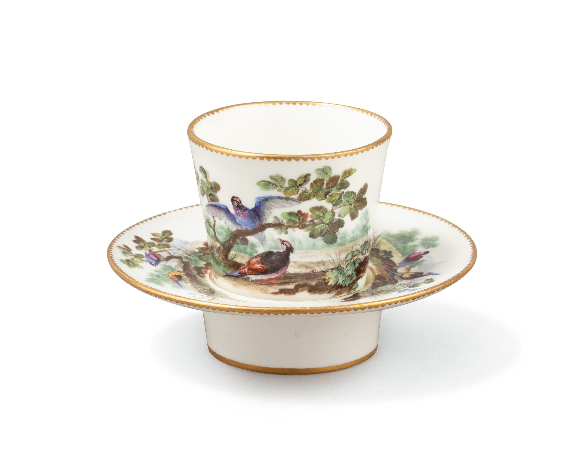 A Sèvres cup and saucer, circa 1765 | Collection Pierre Le-Tan, Session ...