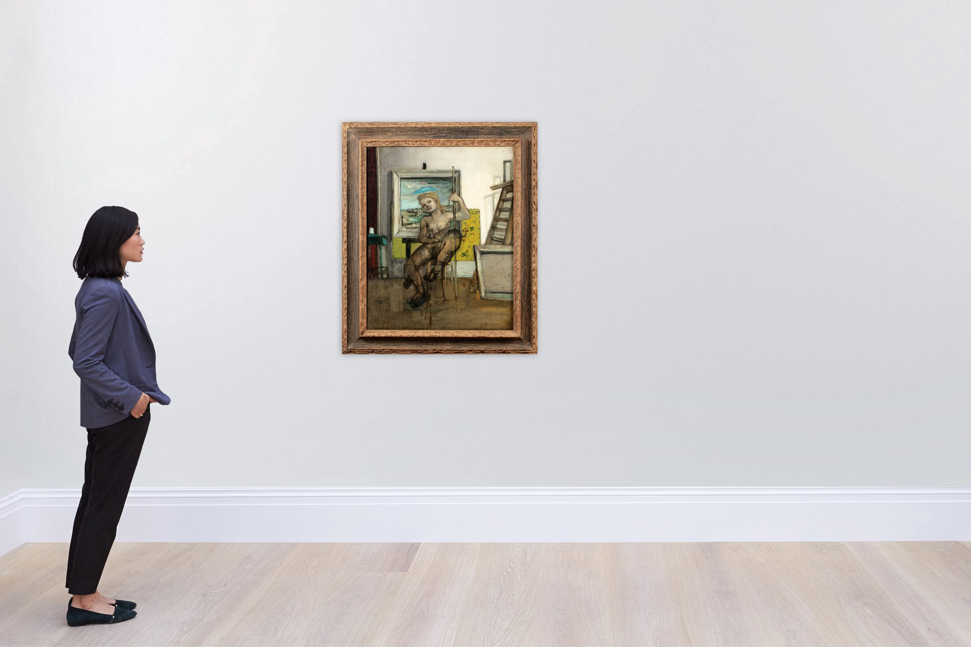 FRANCIS GRUBER | NU DANS L'ATELIER | Impressionist & Modern Art Day ...
