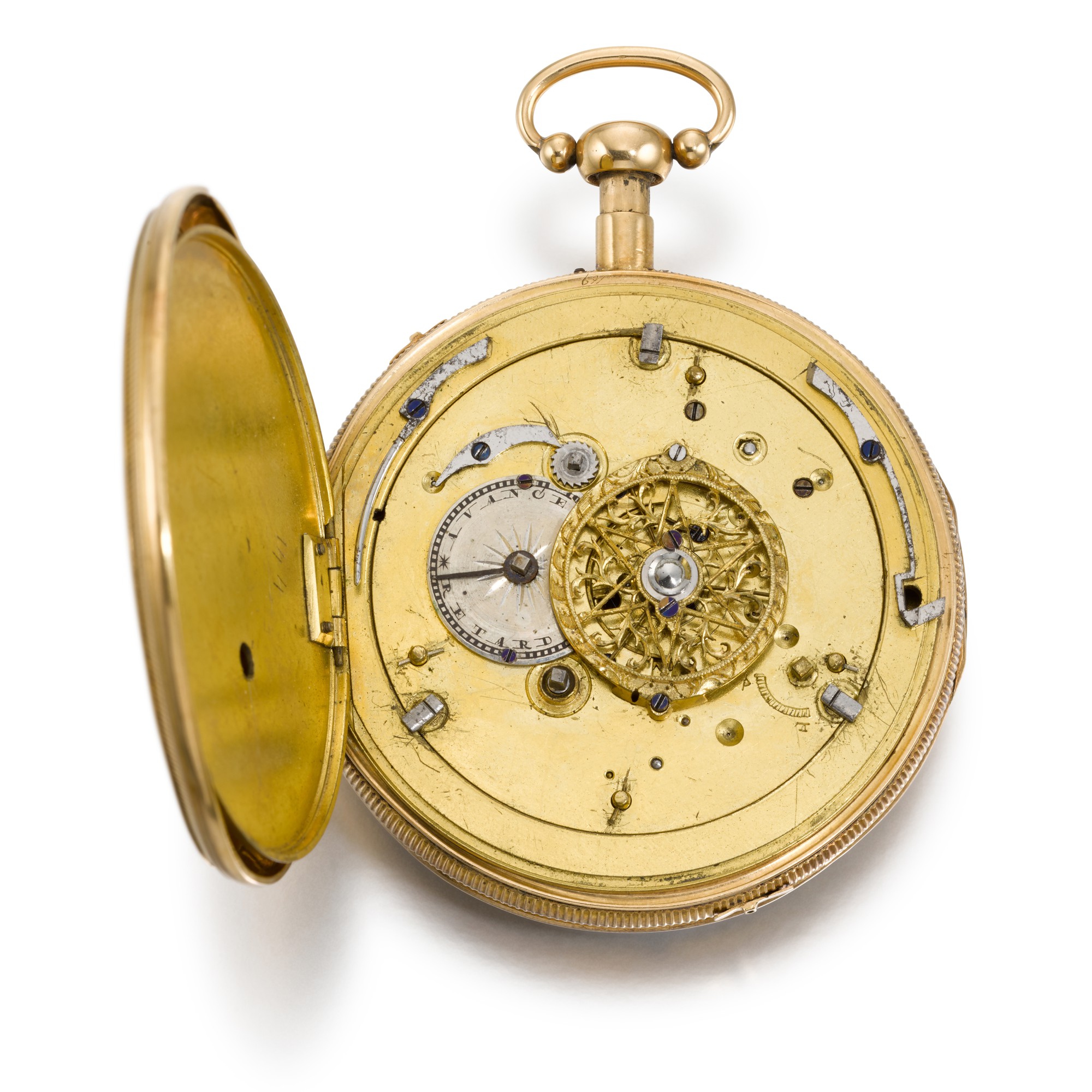 SWISS | A GOLD QUARTER REPEATING EROTIC AUTOMATON WATCH WITH ...