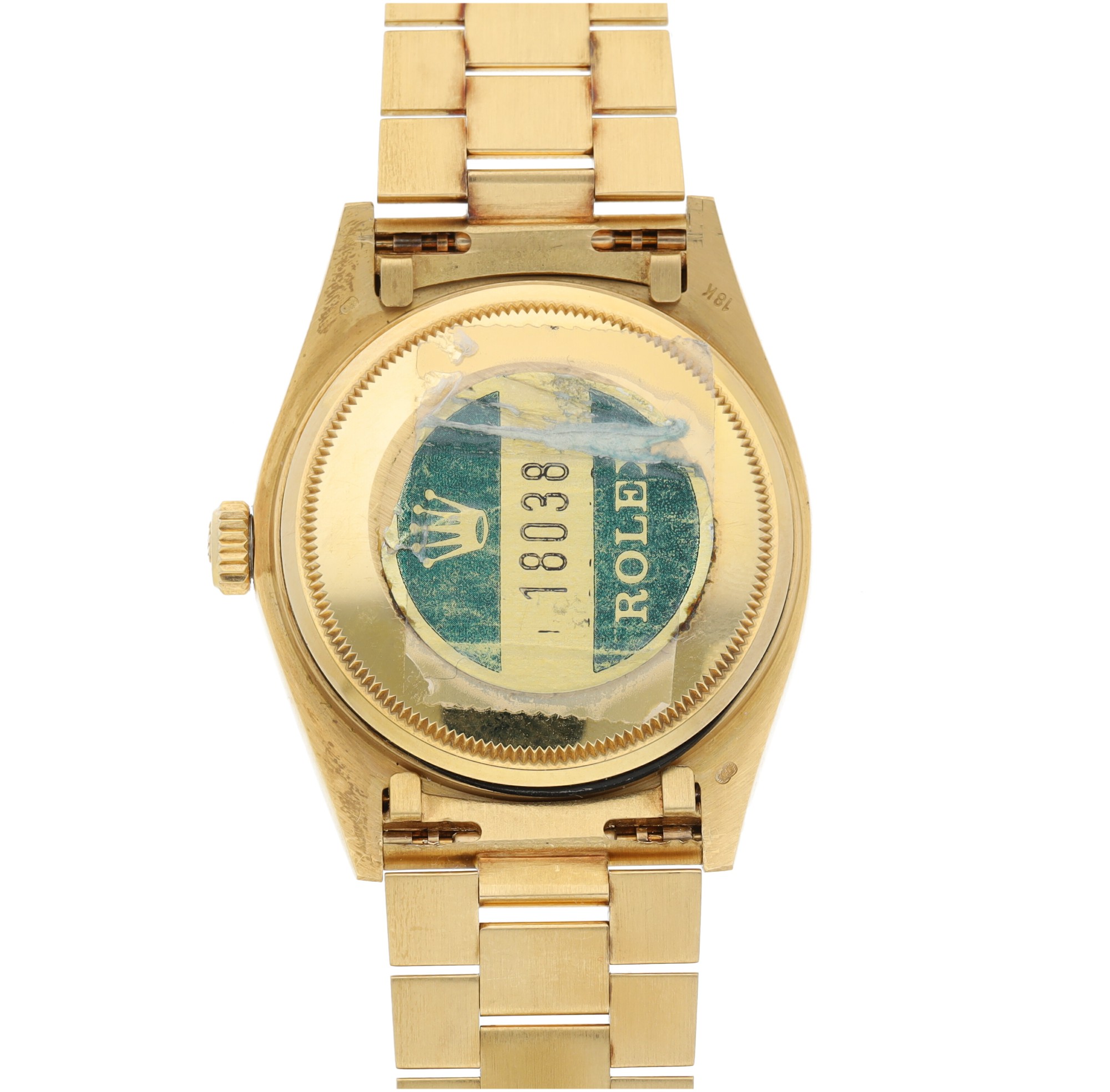 ROLEX | REFERENCE 18038/18000 DAY-DATE A YELLOW GOLD AUTOMATIC CENTER ...