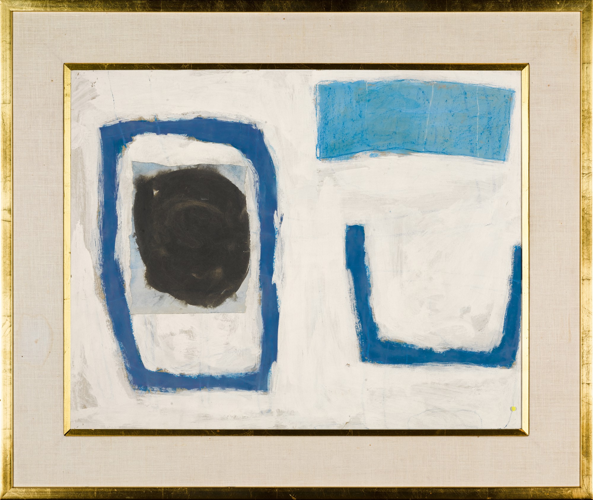 WILLIAM SCOTT, R.A. | COMPOSITION, BLUE WITH COLLAGE | Modern & Post ...