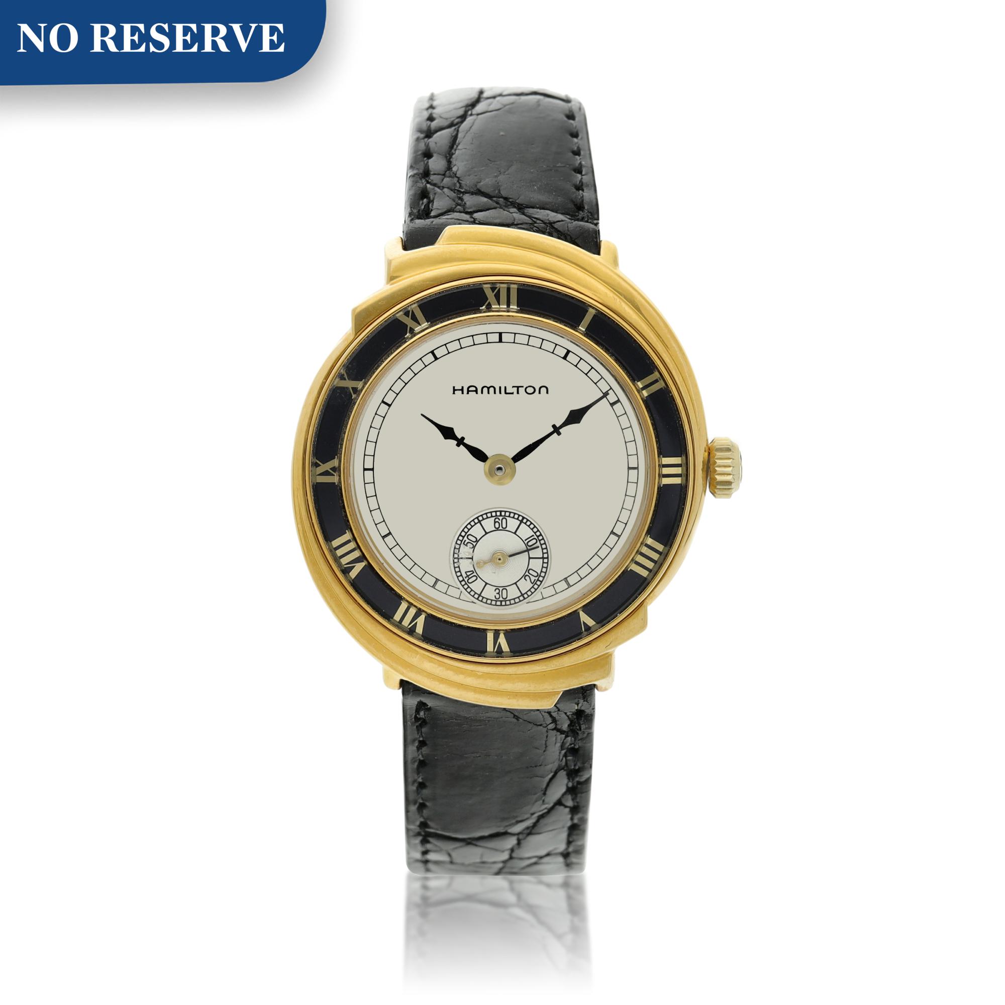 Reference 6218 'Spur' A limited edition yellow gold wristwatch, to ...