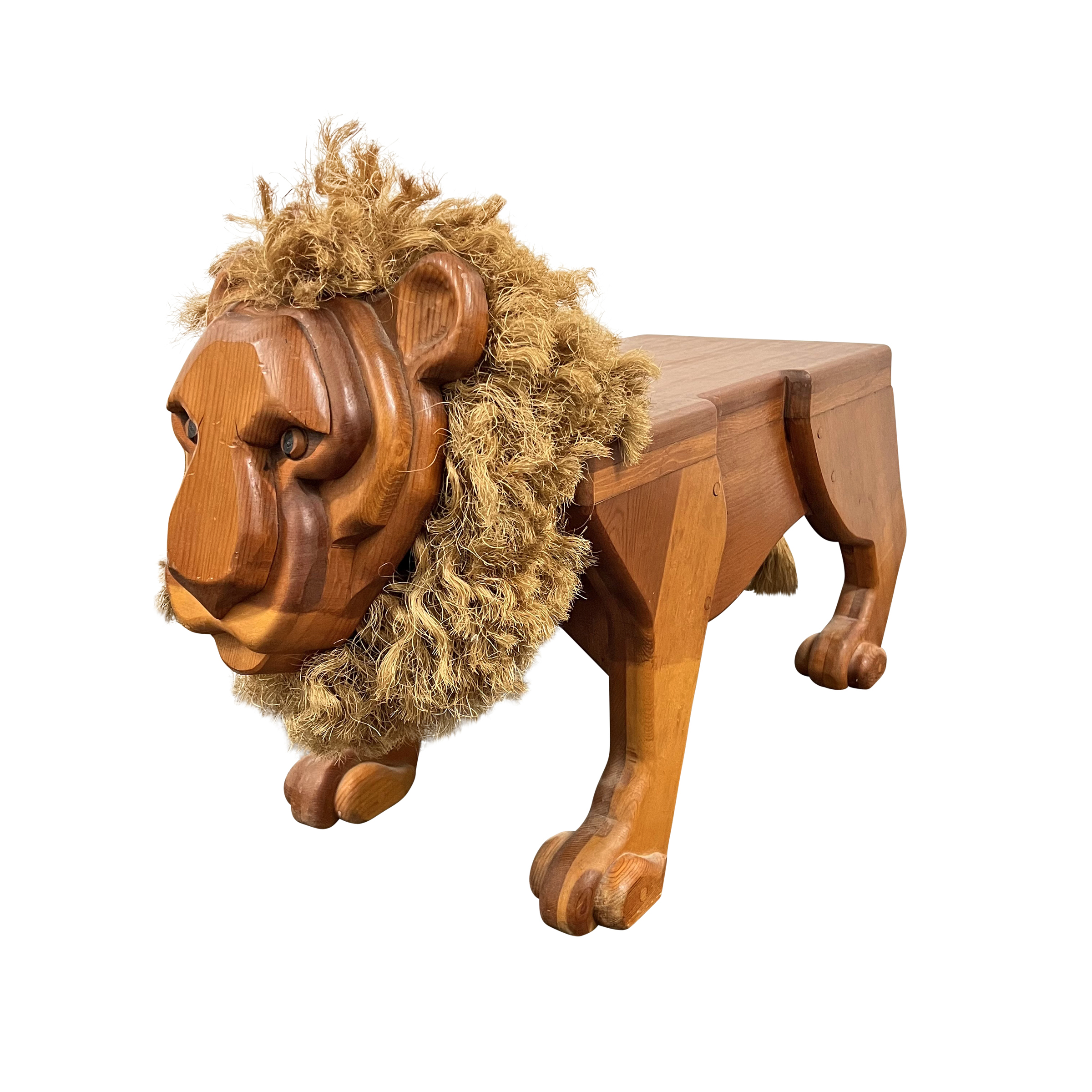 Vintage American Lion Form Stool Available For Immediate Sale At Sotheby’s