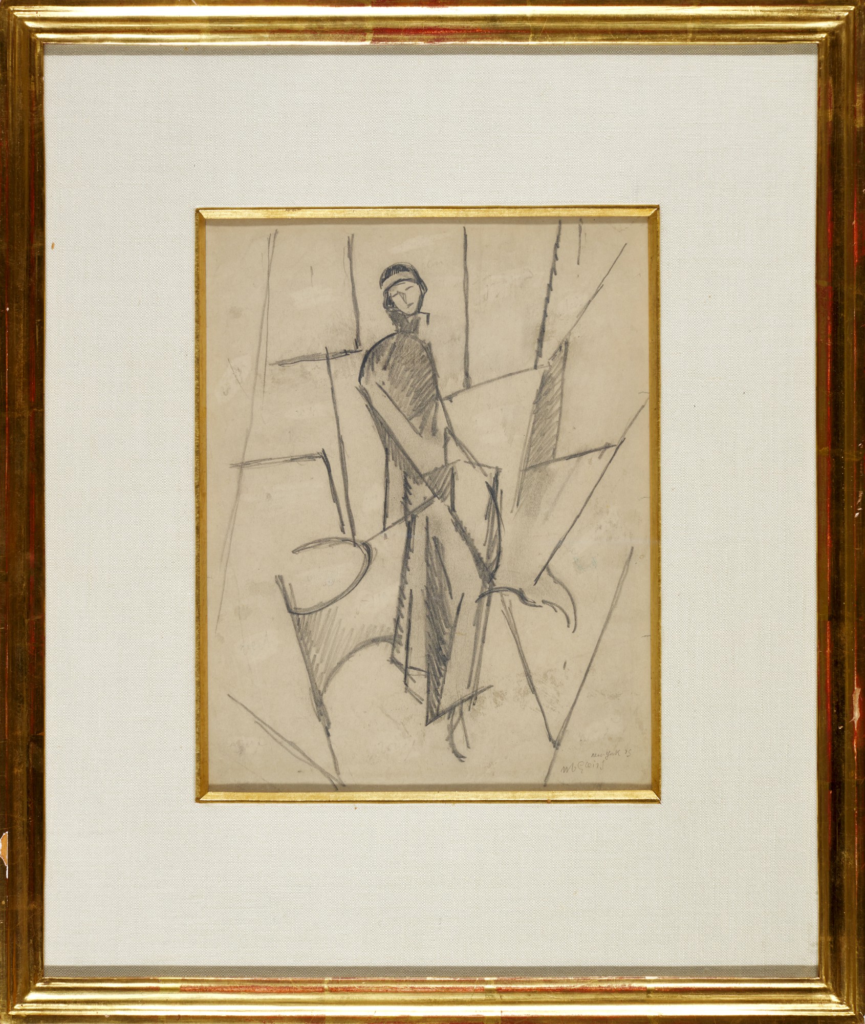 ALBERT GLEIZES | PORTRAIT DE LA FEMME À LA ROBE LONGUE | Impressionist ...