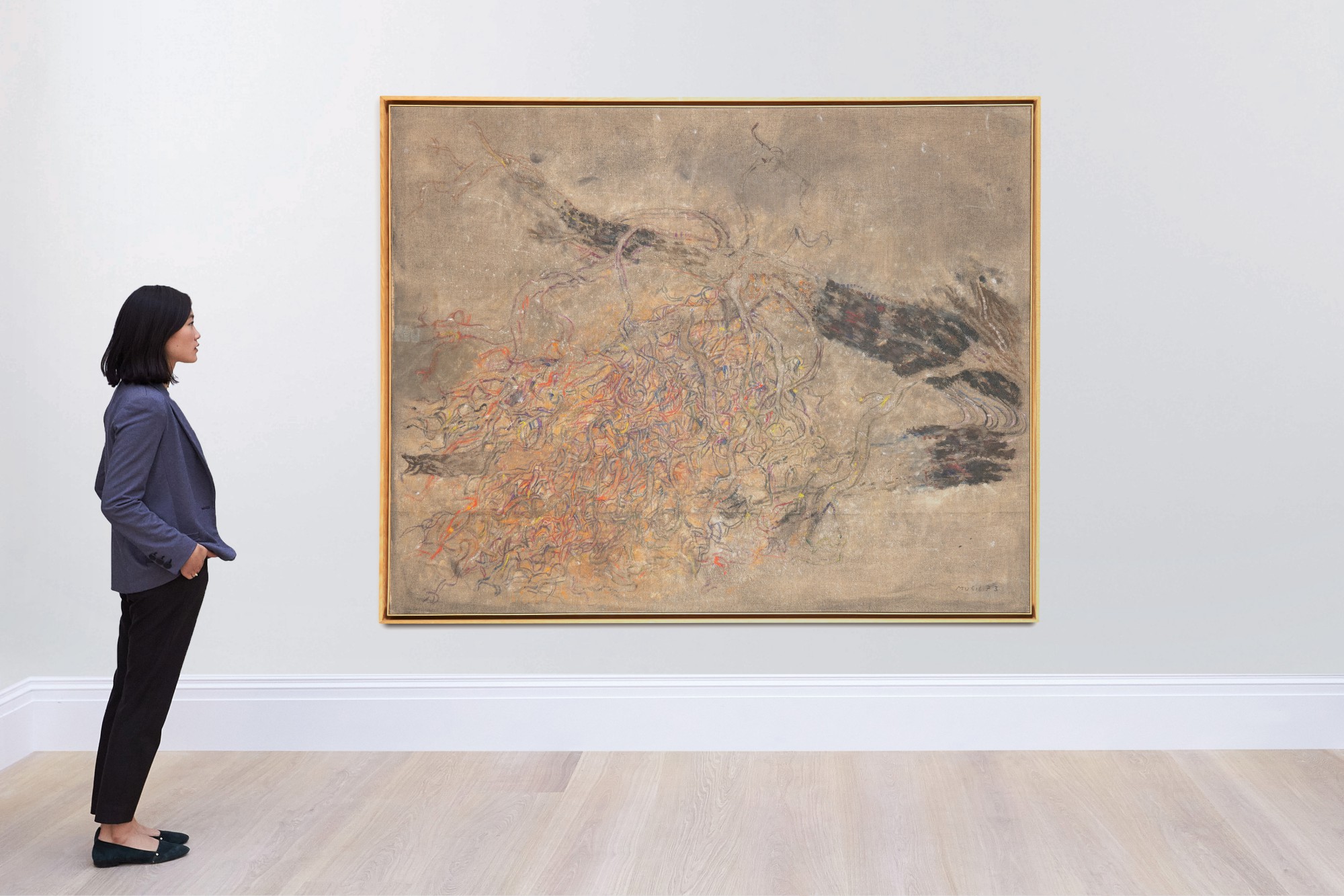 ZORAN MUSIC | MOTIF VÉGÉTAL (RECTO) ; NOUS NE SOMMES PAS LES DERNIERS ...