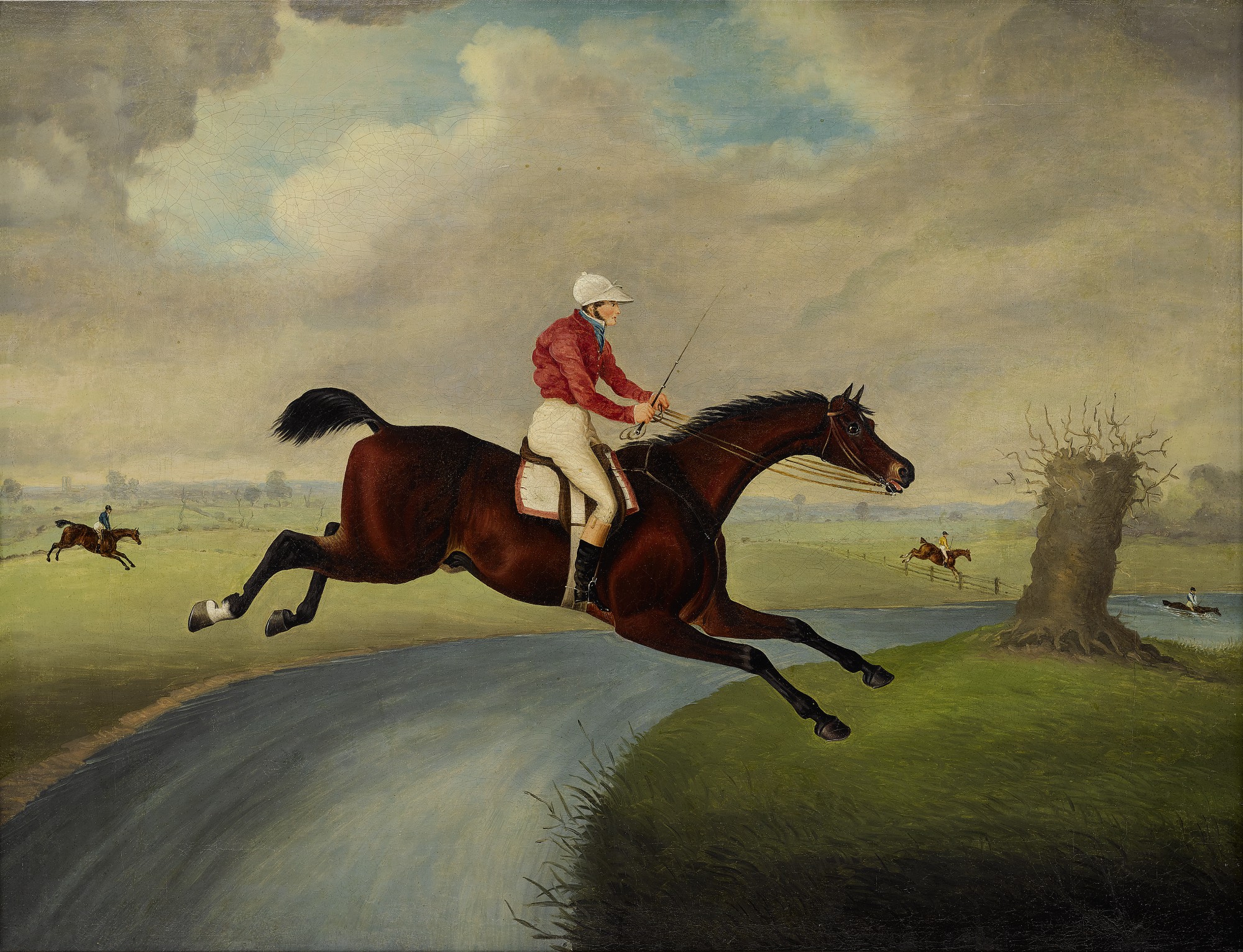 FOLLOWER OF SAMUEL SPODE | A STEEPLECHASE | The Collection of Mr. and ...