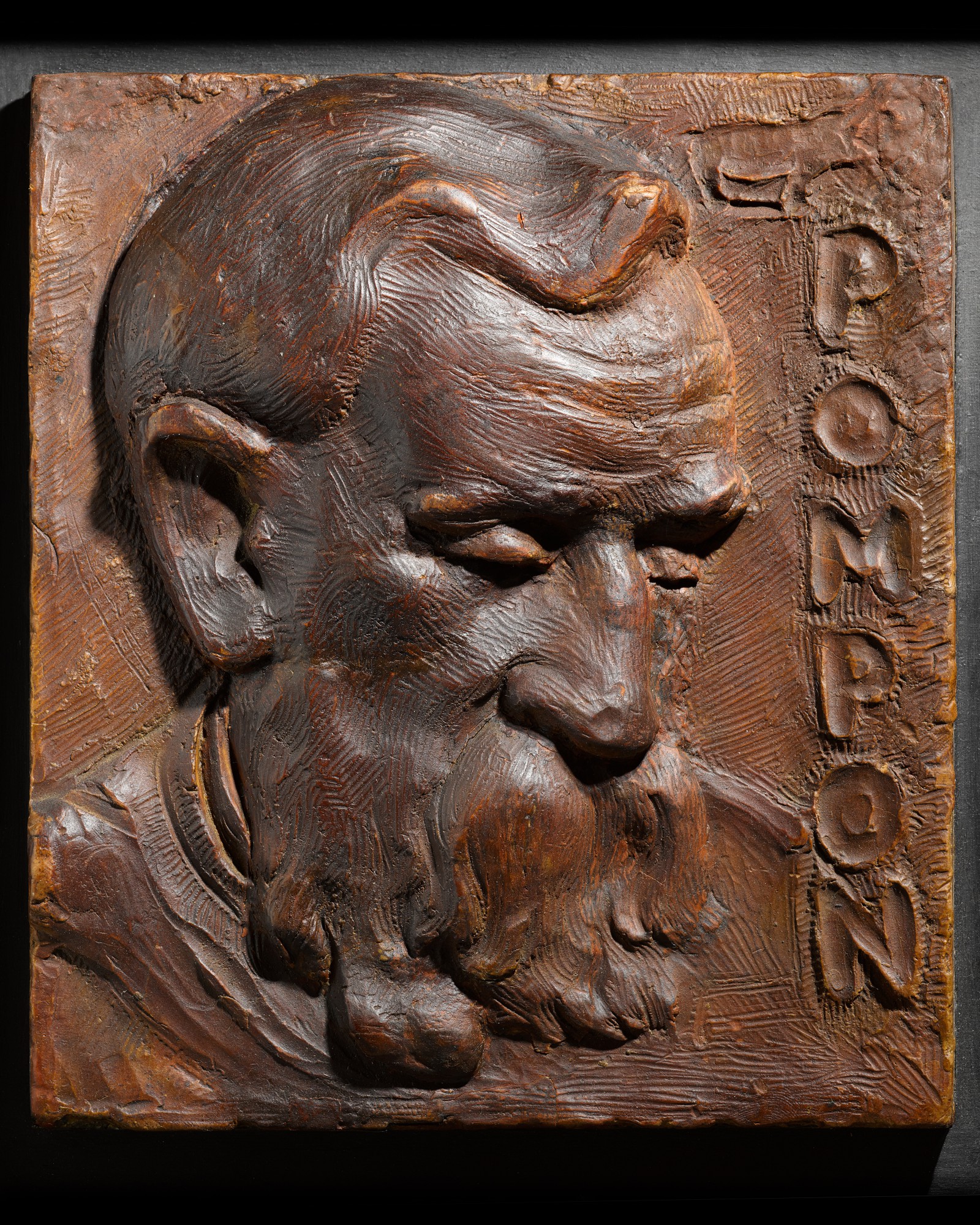 Portrait relief of François Pompon (1855-1933) | Sladmore: Life in ...