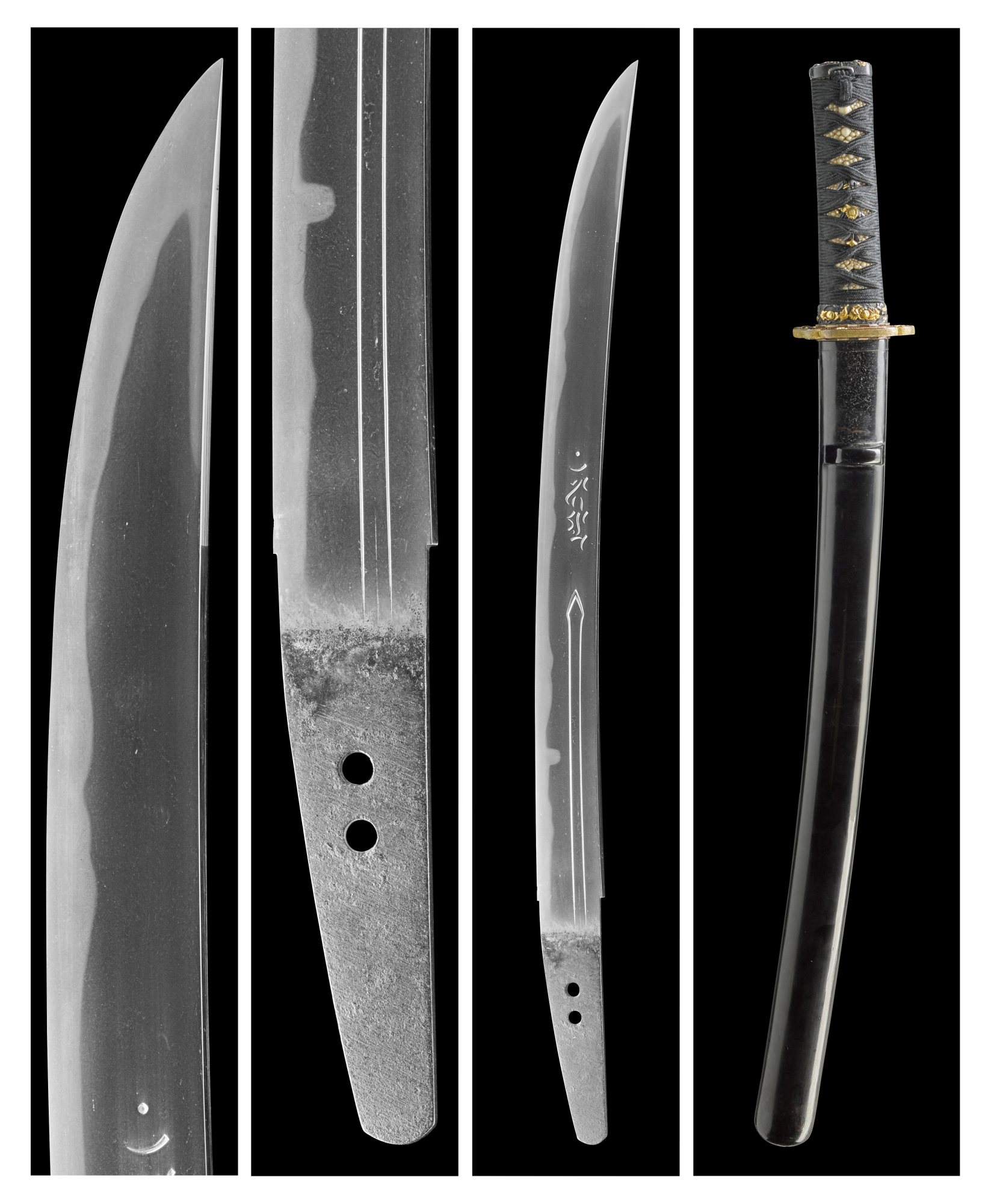 A Shin-shinto wakizashi with Goto school koshirae | Edo period, 18th ...