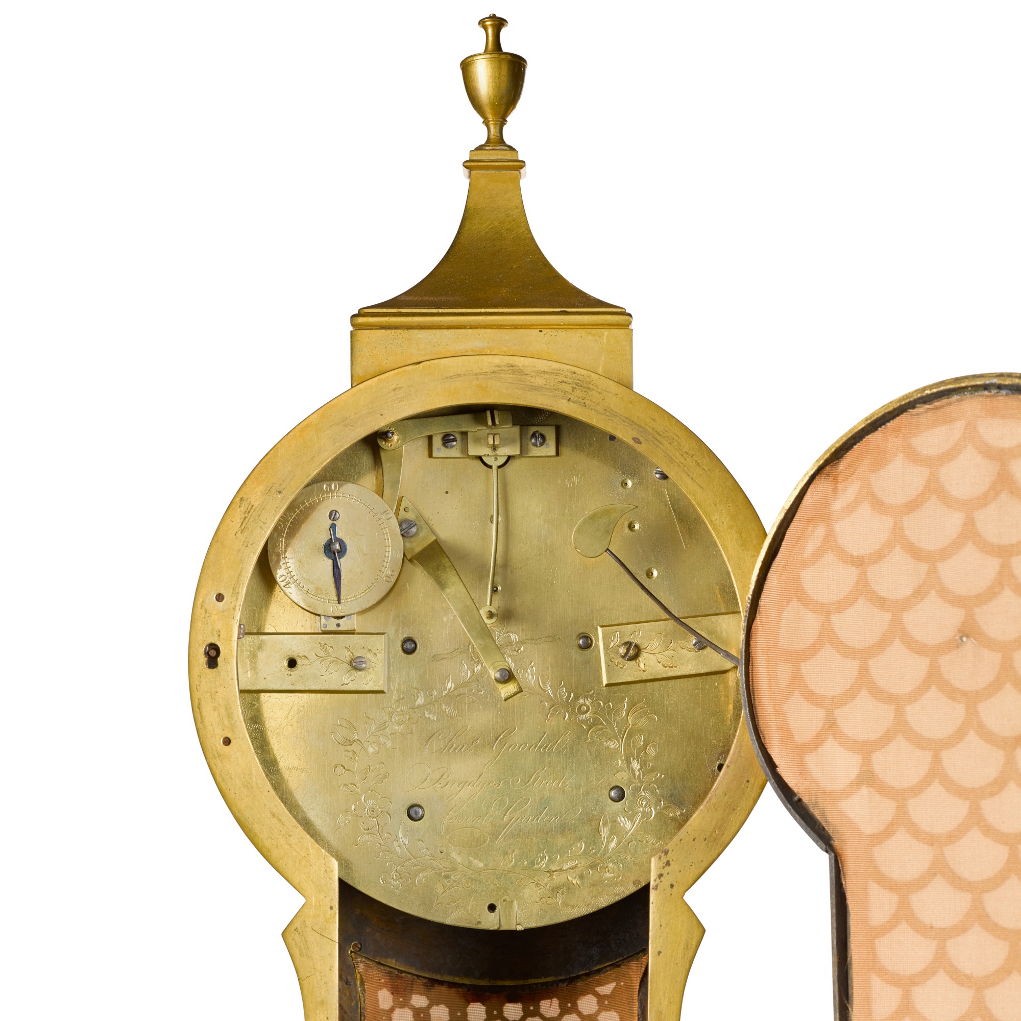 A George III gilt-brass mantel clock, Charles Goodal, London, circa ...