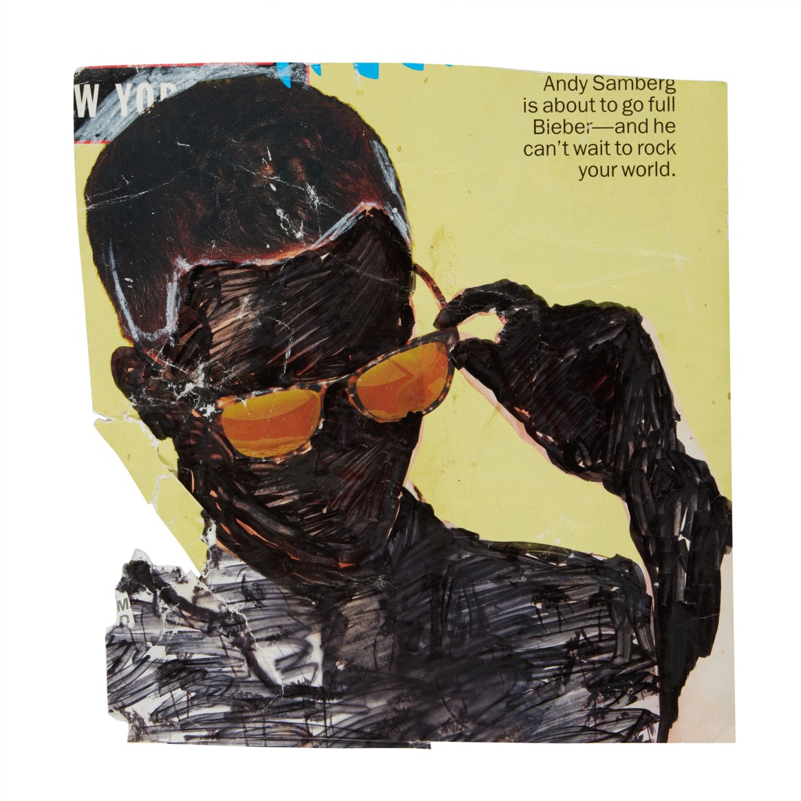 Richard Hambleton Untitled (Drawing Of Andy Samberg) Available For ...