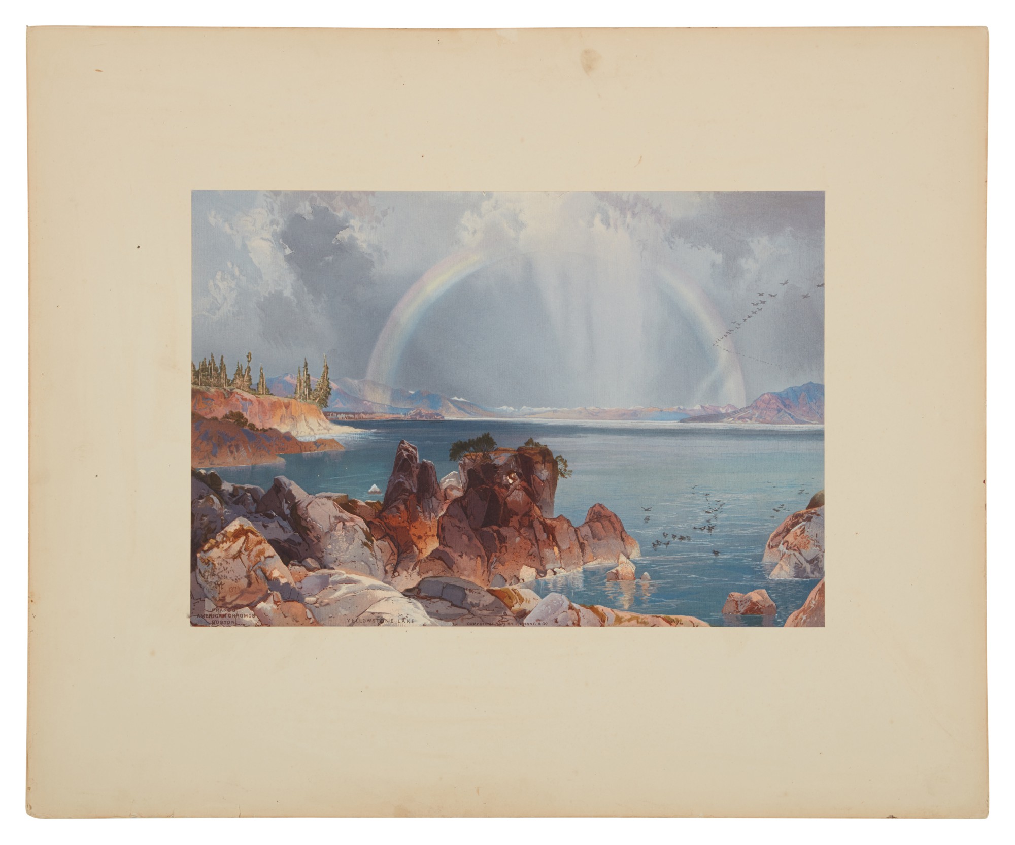 Hayden, Thomas and Moran, Ferdinand | Stunning chromolithographs of ...