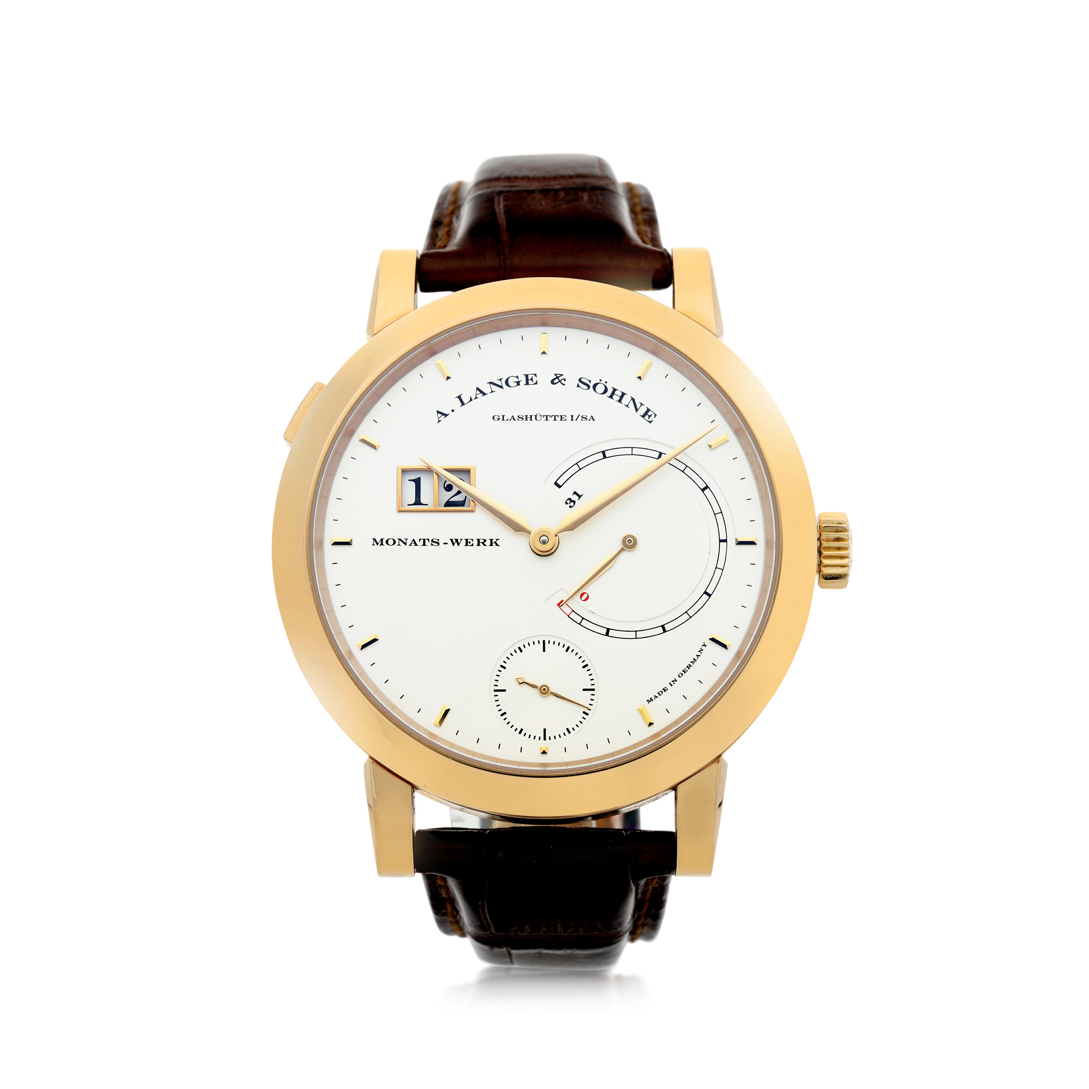 A. LANGE & SÖHNE | REFERENCE 130.032F LANGE 31 A PINK GOLD WRISTWATCH ...