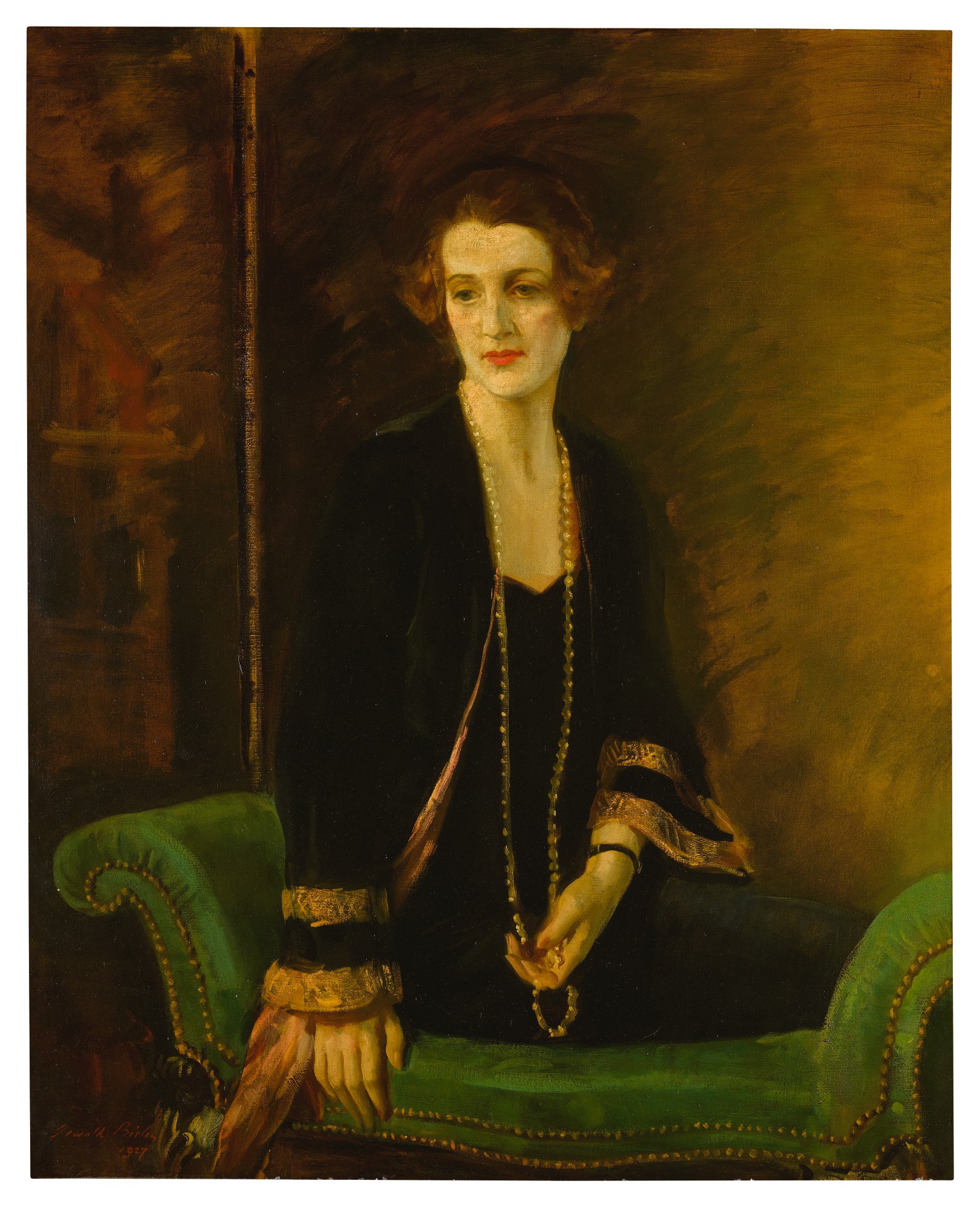 Portrait of Lady Doreen Browne, Wife of 5th Baron Brabourne (1894-1939 ...