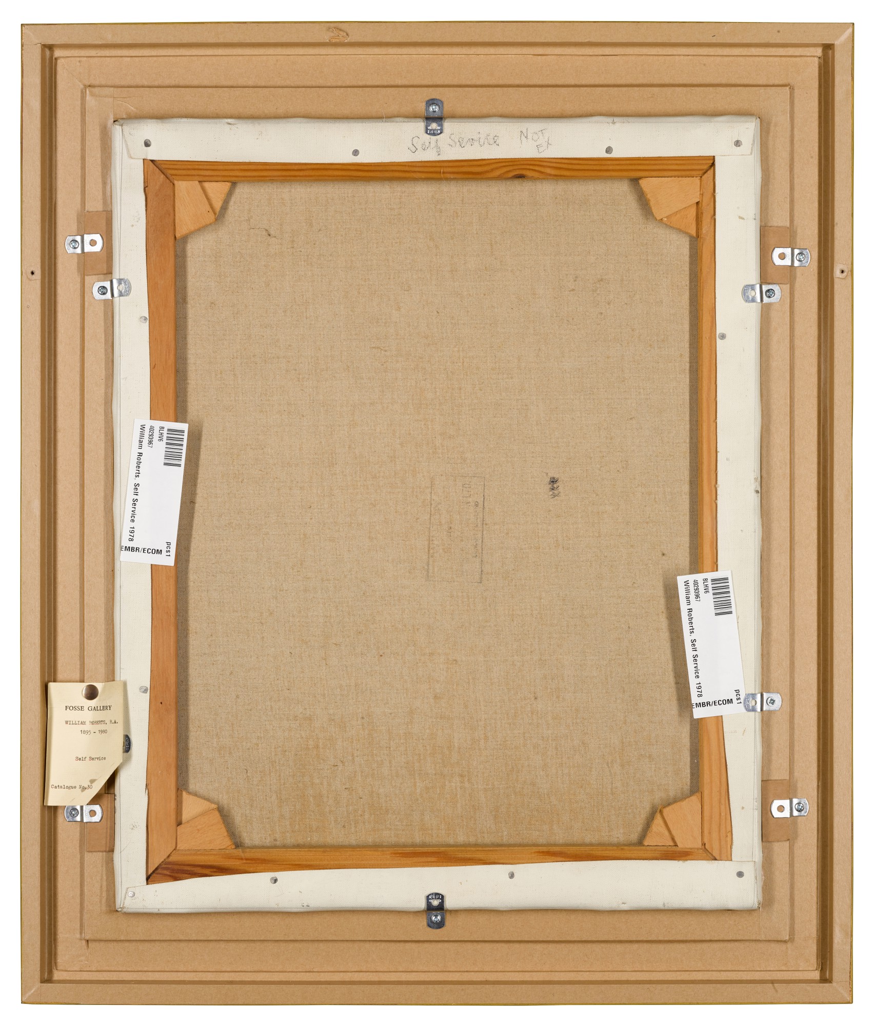 WILLIAM ROBERTS, R.A. | SELF SERVICE | Modern & Post-War British Art ...