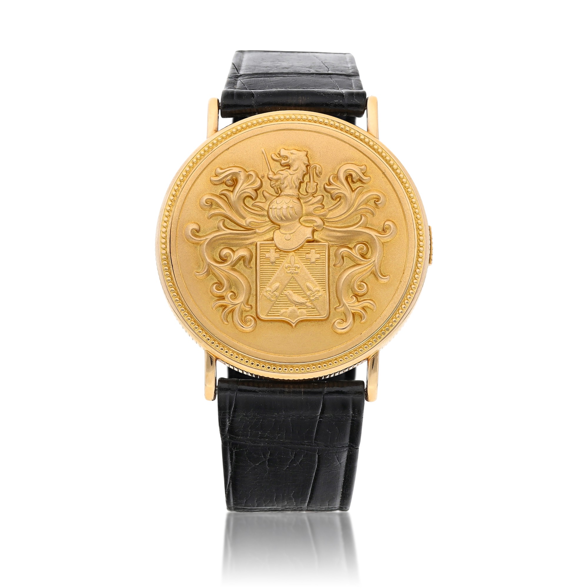Piaget | A yellow gold coin watch, Circa 1990 | 伯爵 | 黃金硬幣腕錶，約1990年製 ...