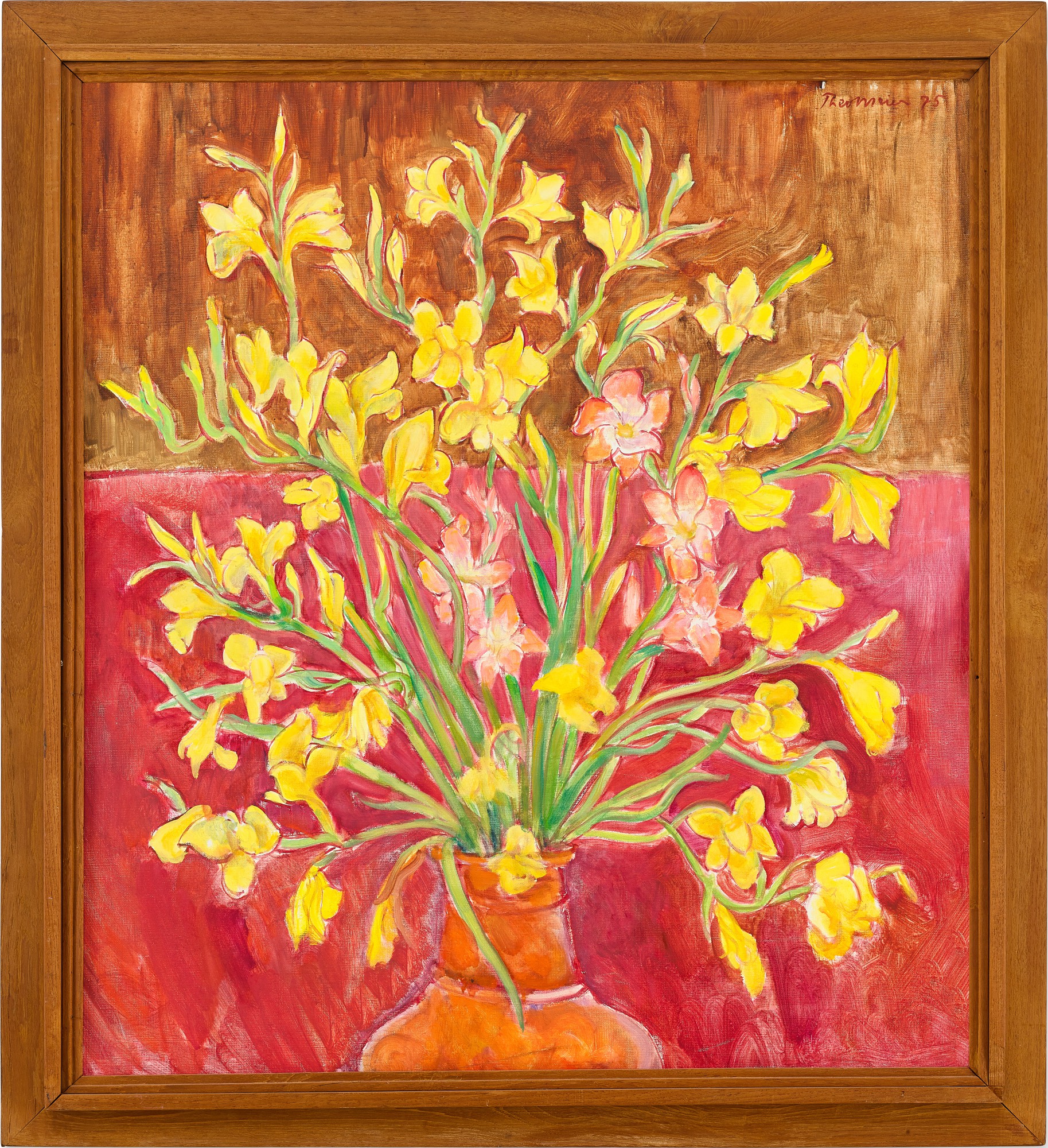 Theo Meier 西奧·邁爾 | Flowers 花卉 | Modern Art Online: From Zao Wou-Ki to ...