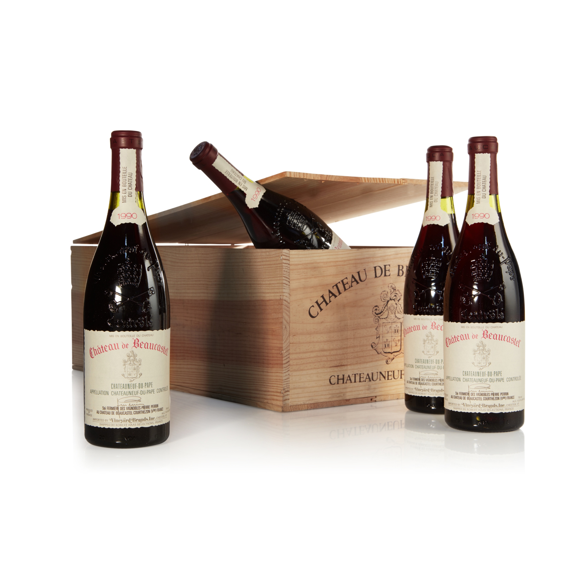 Château de Beaucastel Rouge 1988 (12 BT) | From Burgundy to California ...