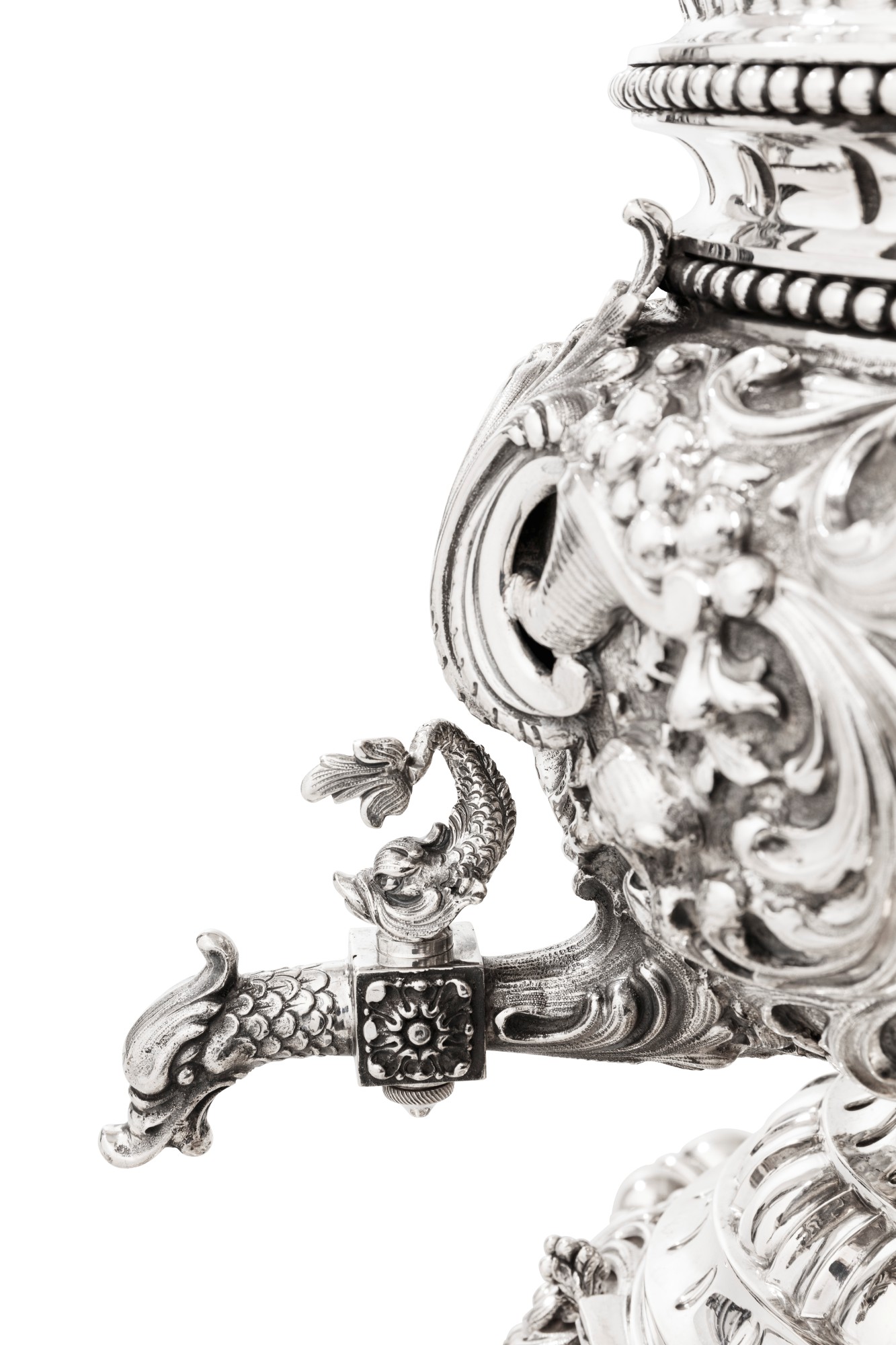 A very large Italian hot-water fountain, Bucellatti, Milano, circa 1980 ...