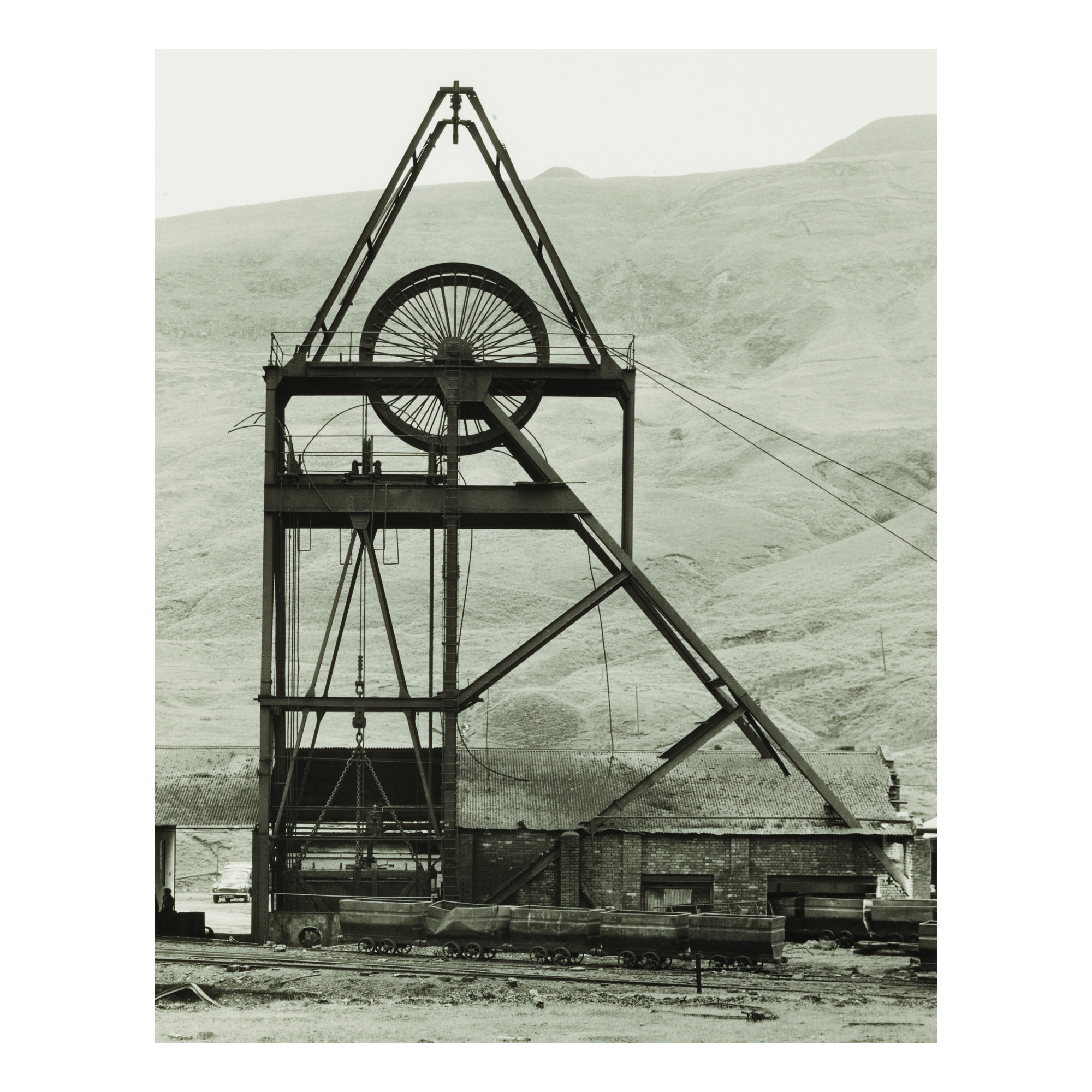 BERND AND HILLA BECHER | 'WINDING TOWER, GLENRHONDDA COLLIERY ...