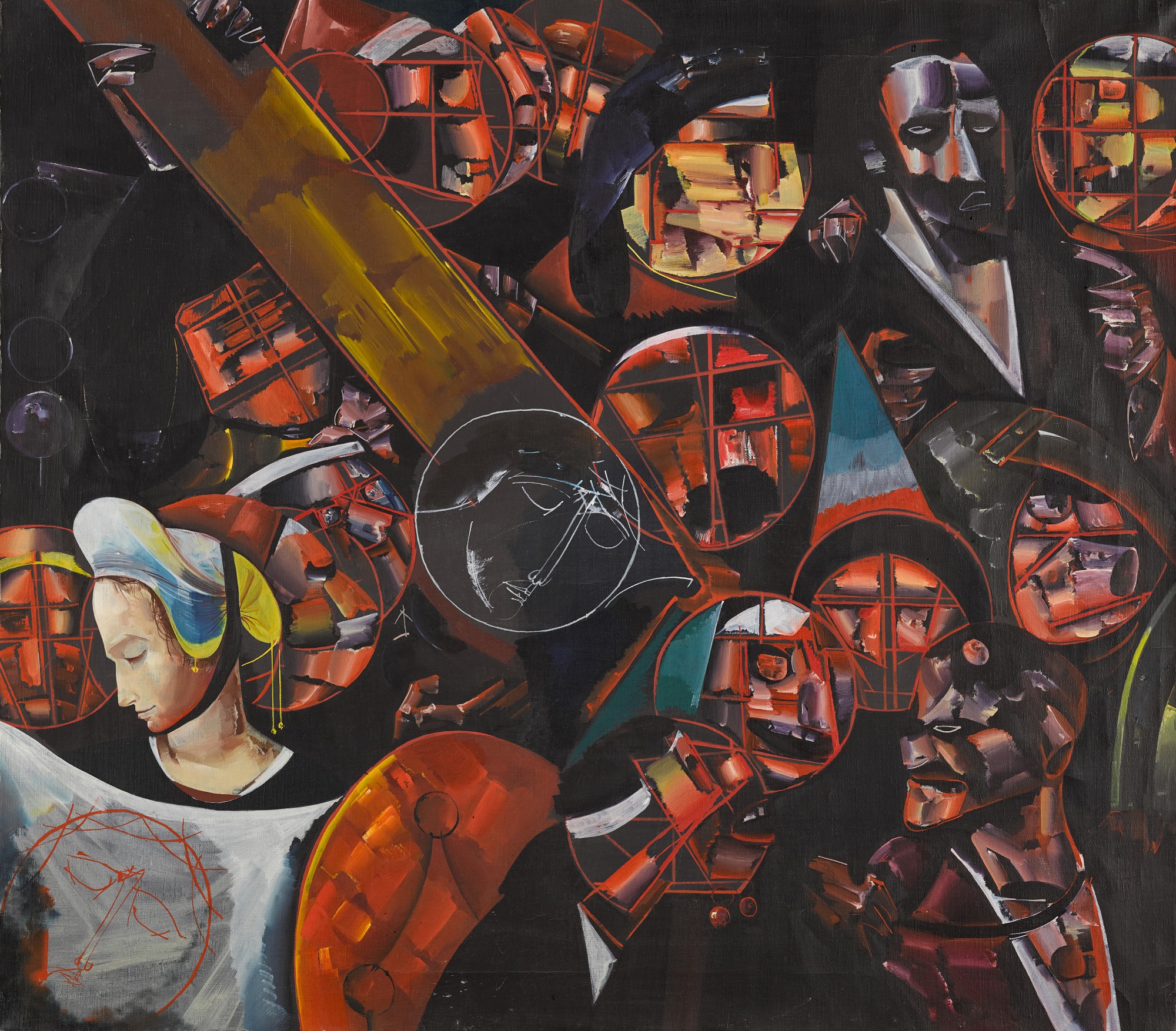 MAHMOUD SABRI | CROSS BEARER | 20th Century Art / Middle East | 2020 ...