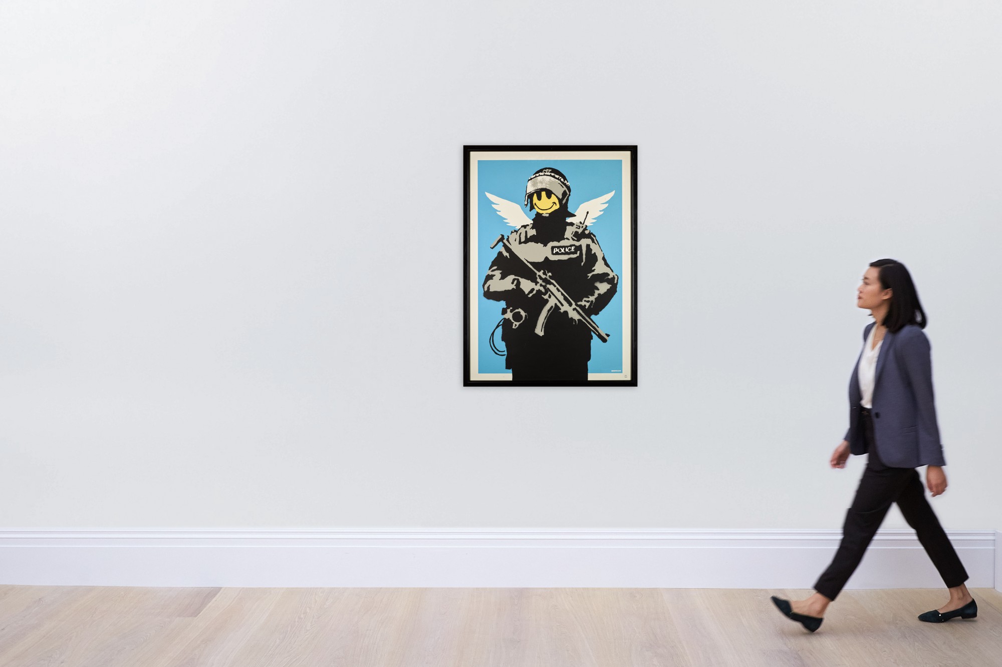 Flying Copper | Banksy | 2021 | Sotheby's