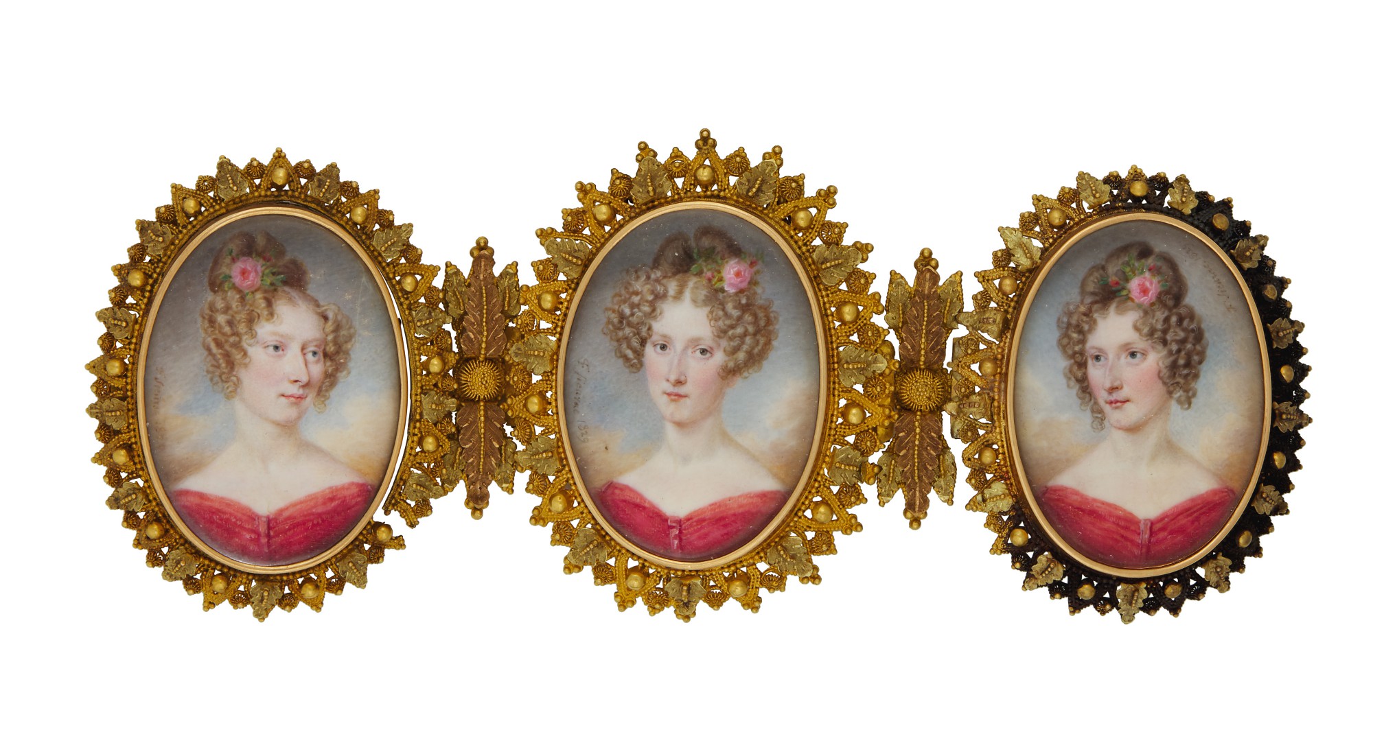Portraits of Charlotte, Elizabeth and Ann Storer | Old Masters Day Sale ...