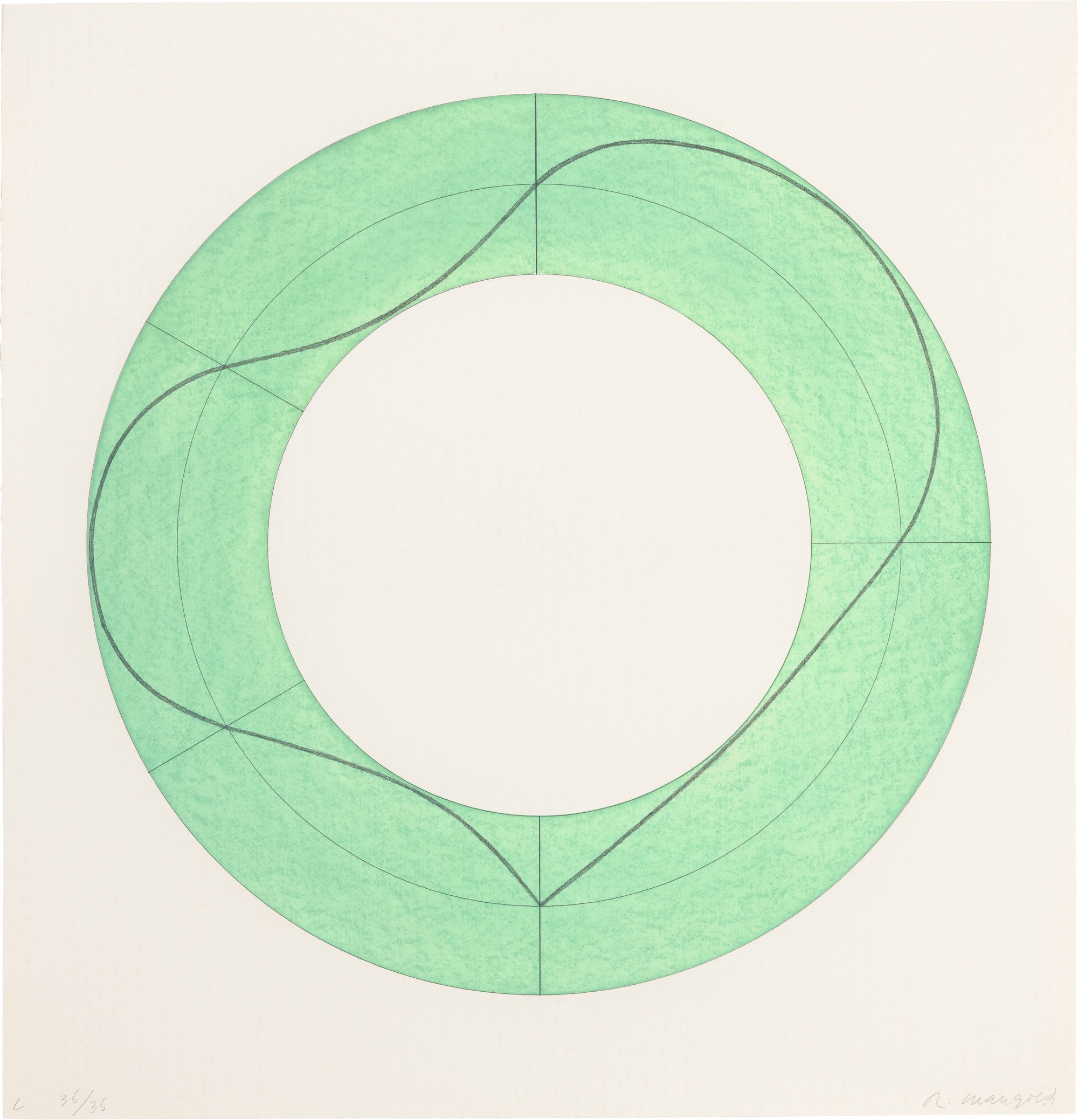 ROBERT MANGOLD | RING IMAGE A, B, C | Important Prints & Multiples Day ...