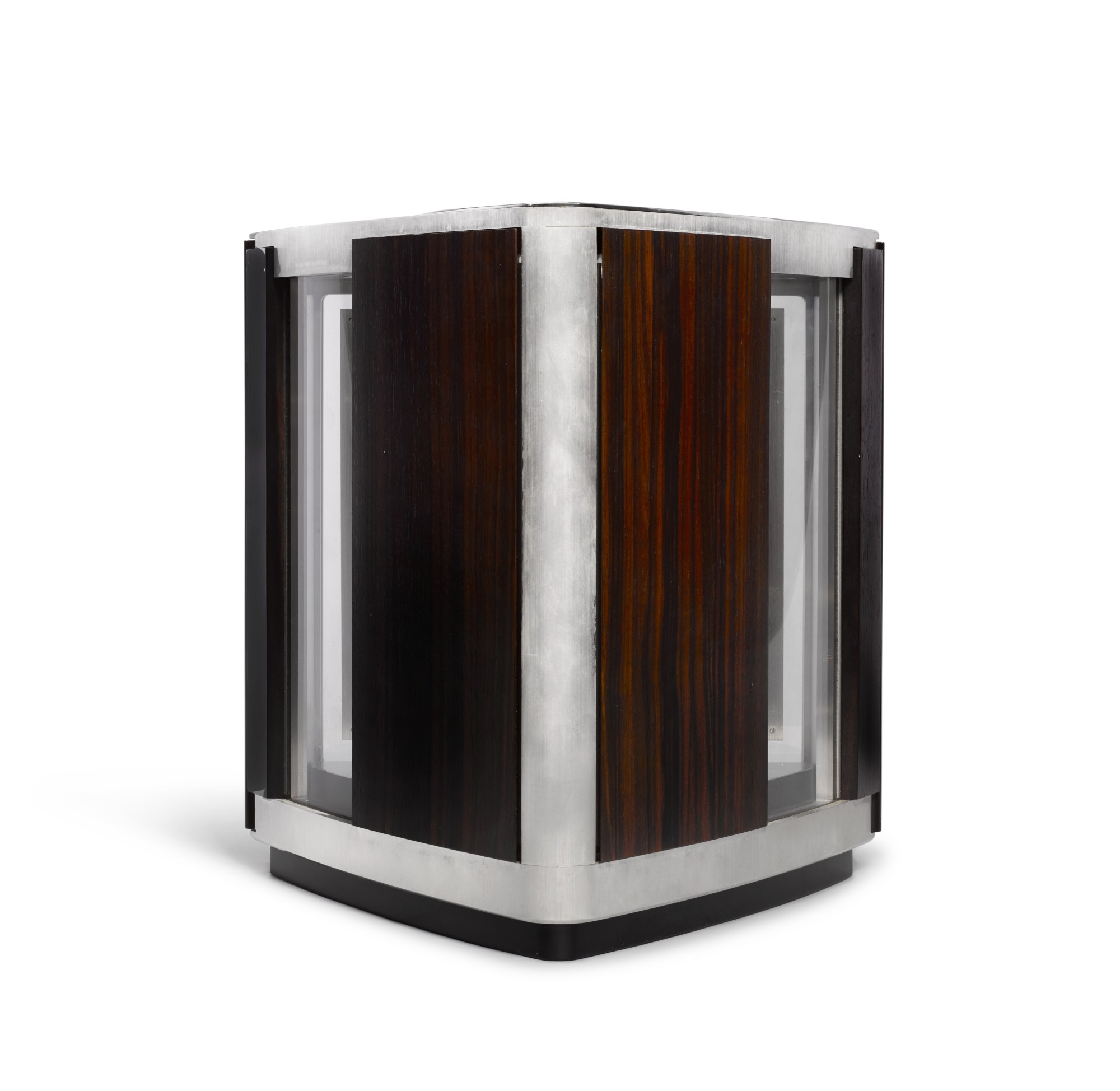 Buben Zorweg "Pythagoras" world time tourbillon mantle clock in steel ...