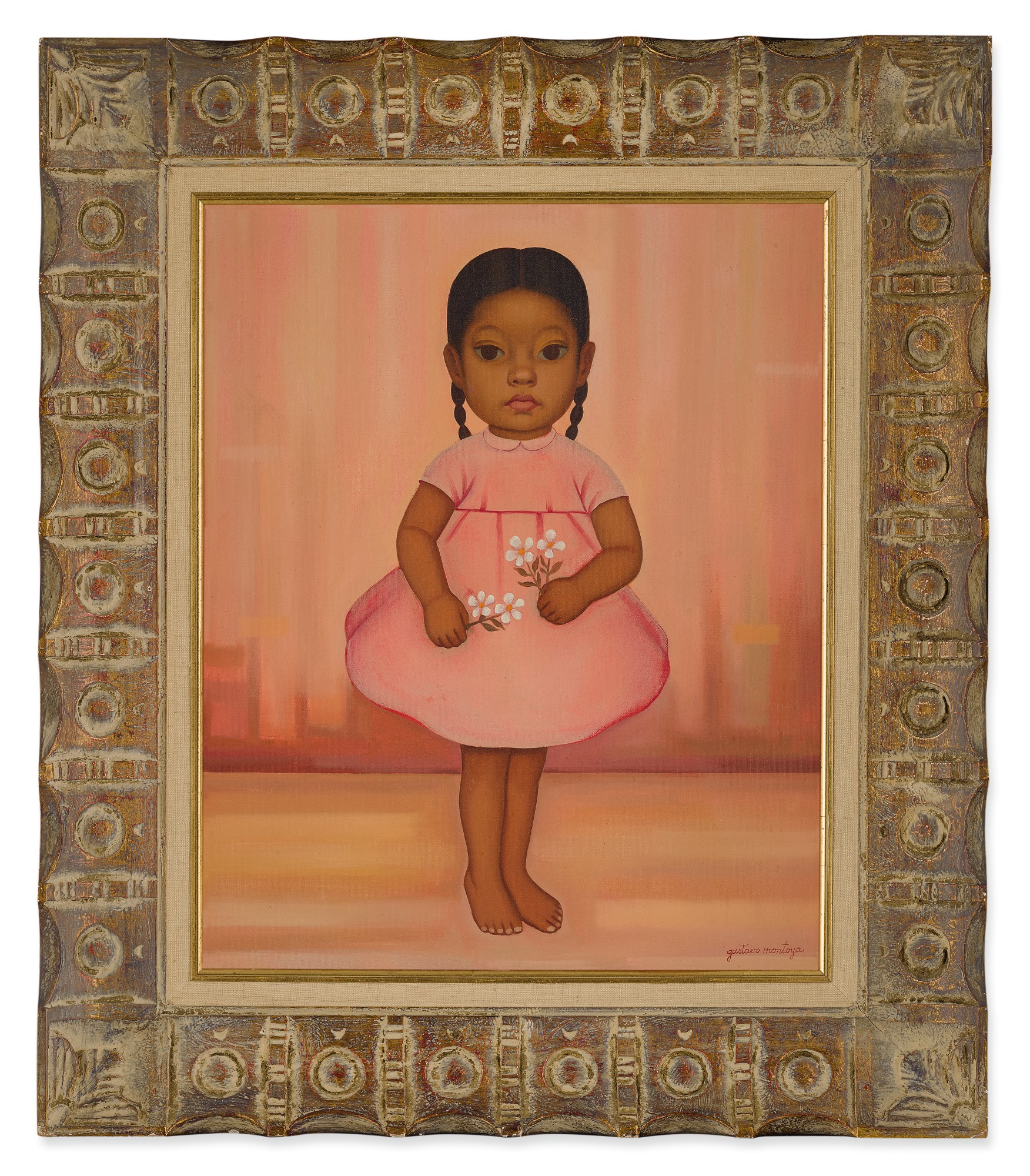 GUSTAVO MONTOYA | UNTITLED & NIÑA CON REBOZO: A PAIR | Impressionist ...