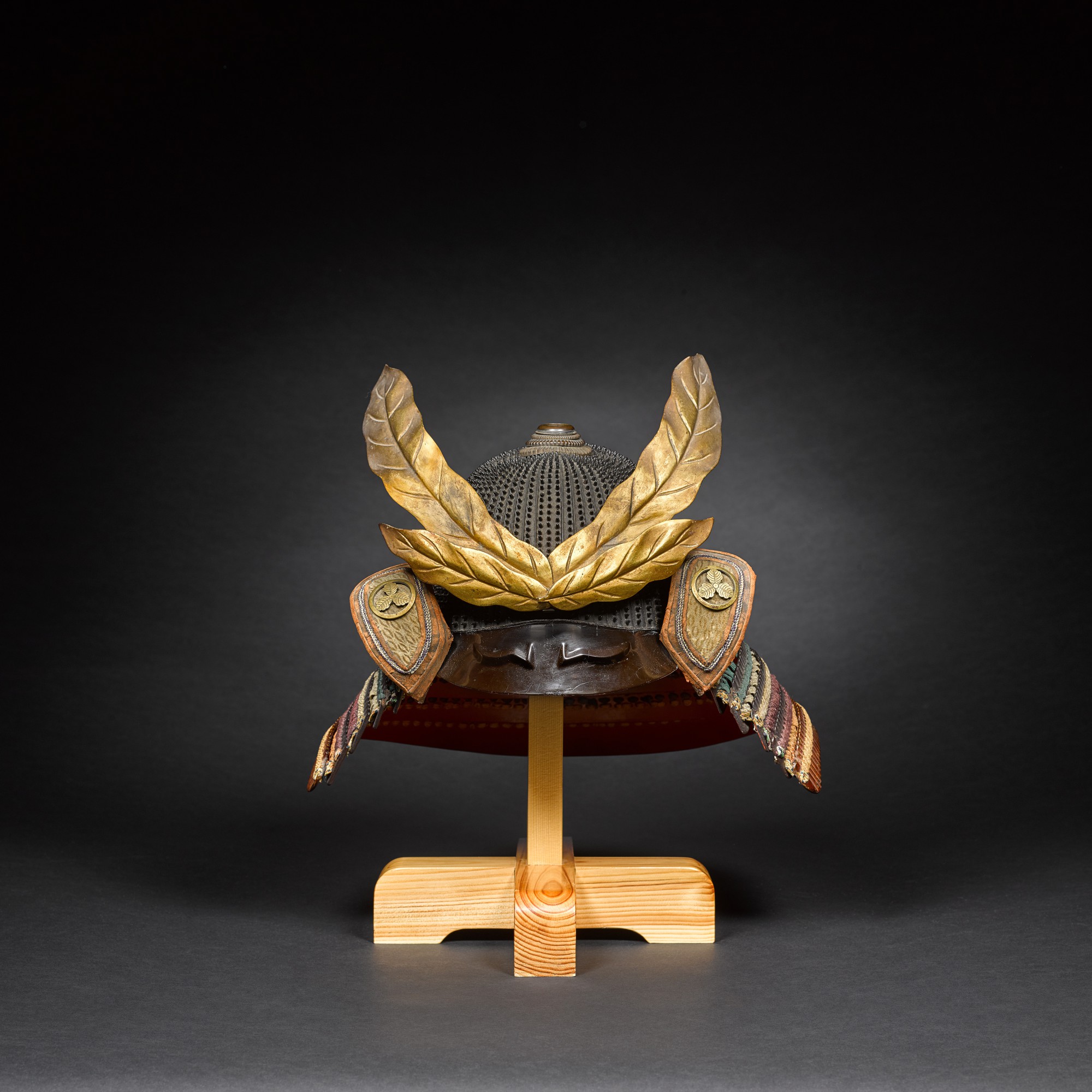 A koboshi kabuto [helmet with small standing rivets] | Signed Joshu ju ...