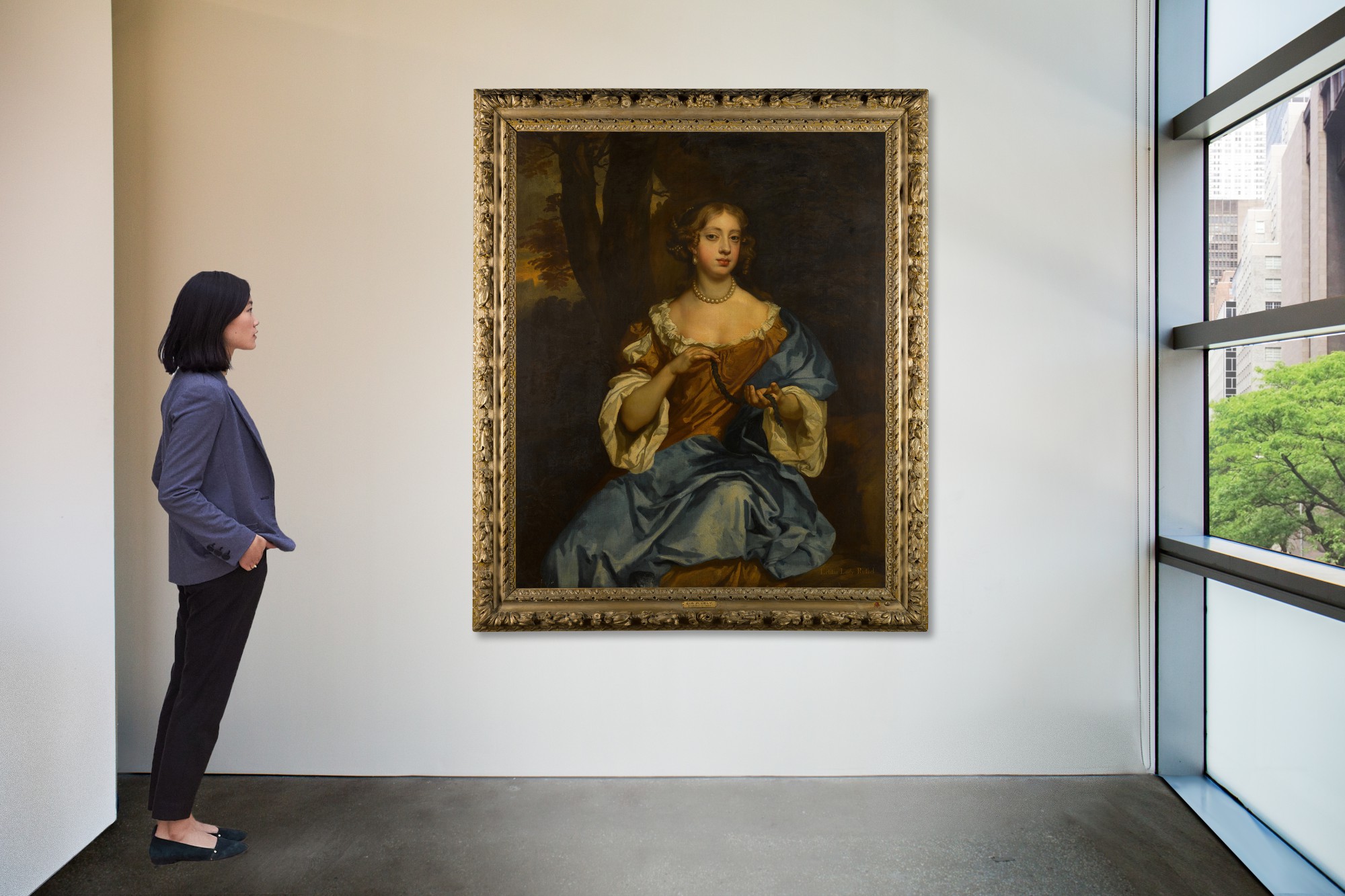 Portrait of Letitia, later Lady Russell (c. 1645–1721), three-quarter ...