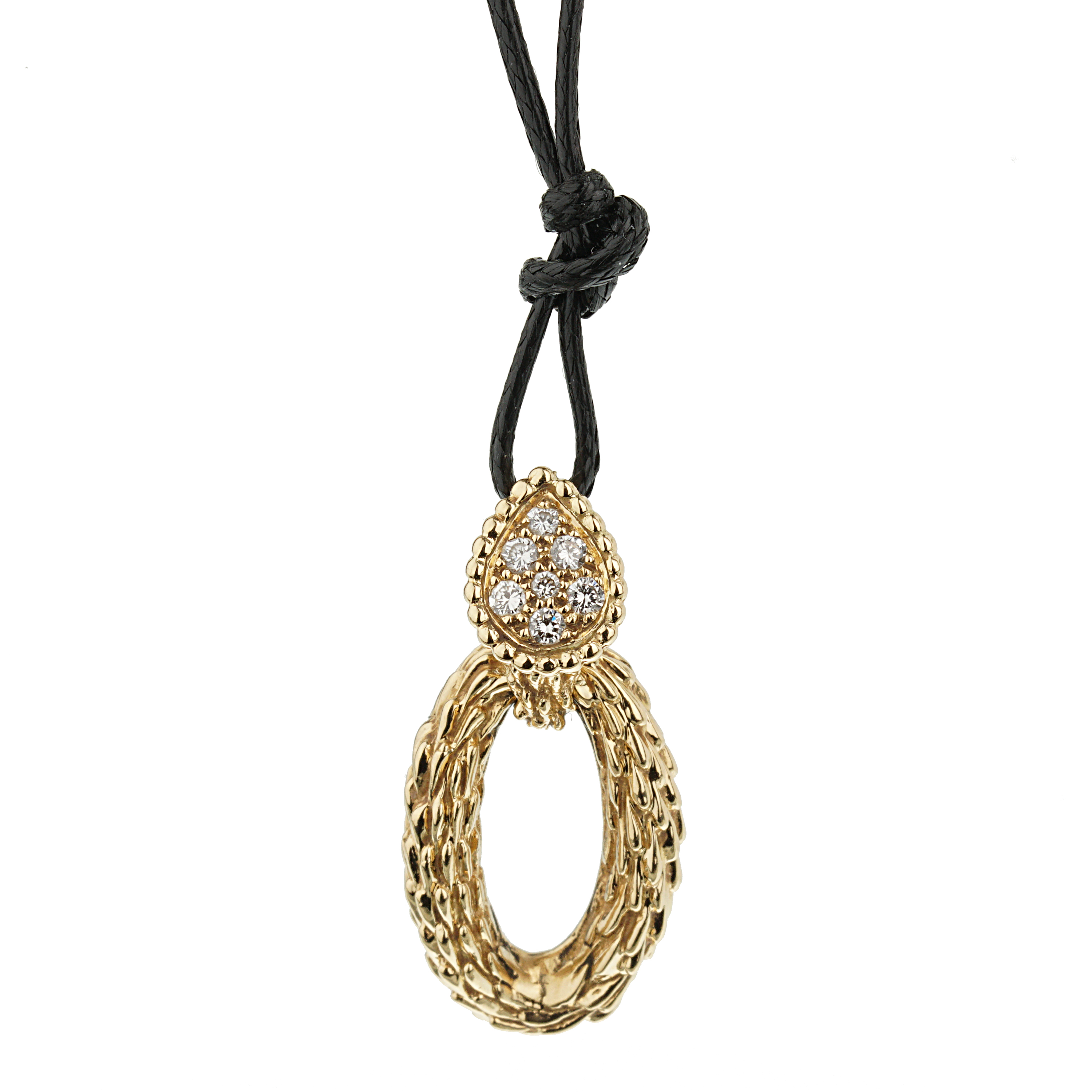 Boucheron Gold And Diamond Serpent Bohème Pendant Available For ...